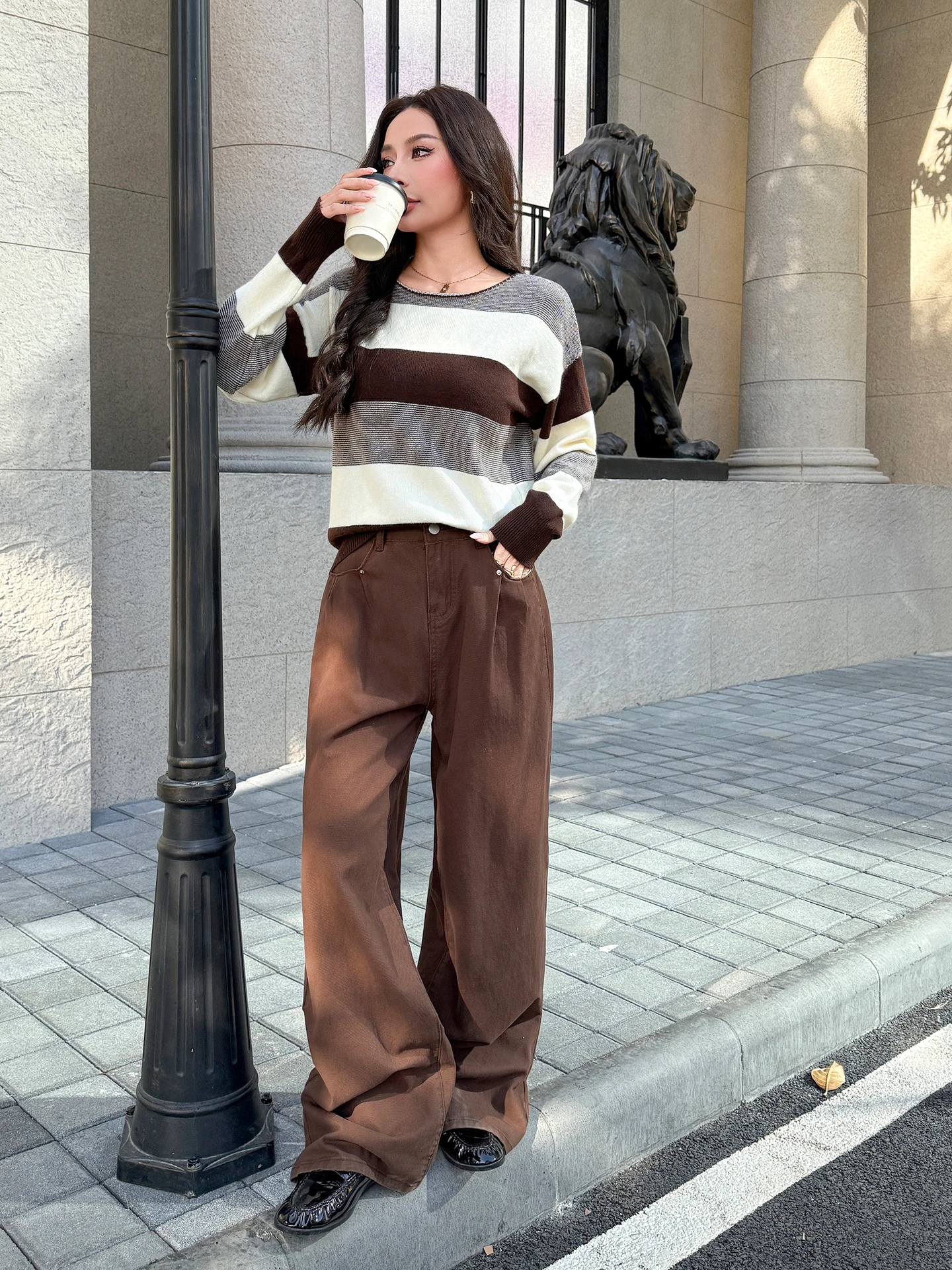 Contrast Knit Pullover | Savana | Bestsellers