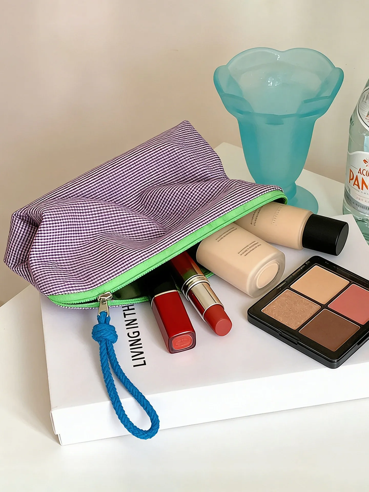 Color Block Makeup Bag | Savana | Bestsellers
