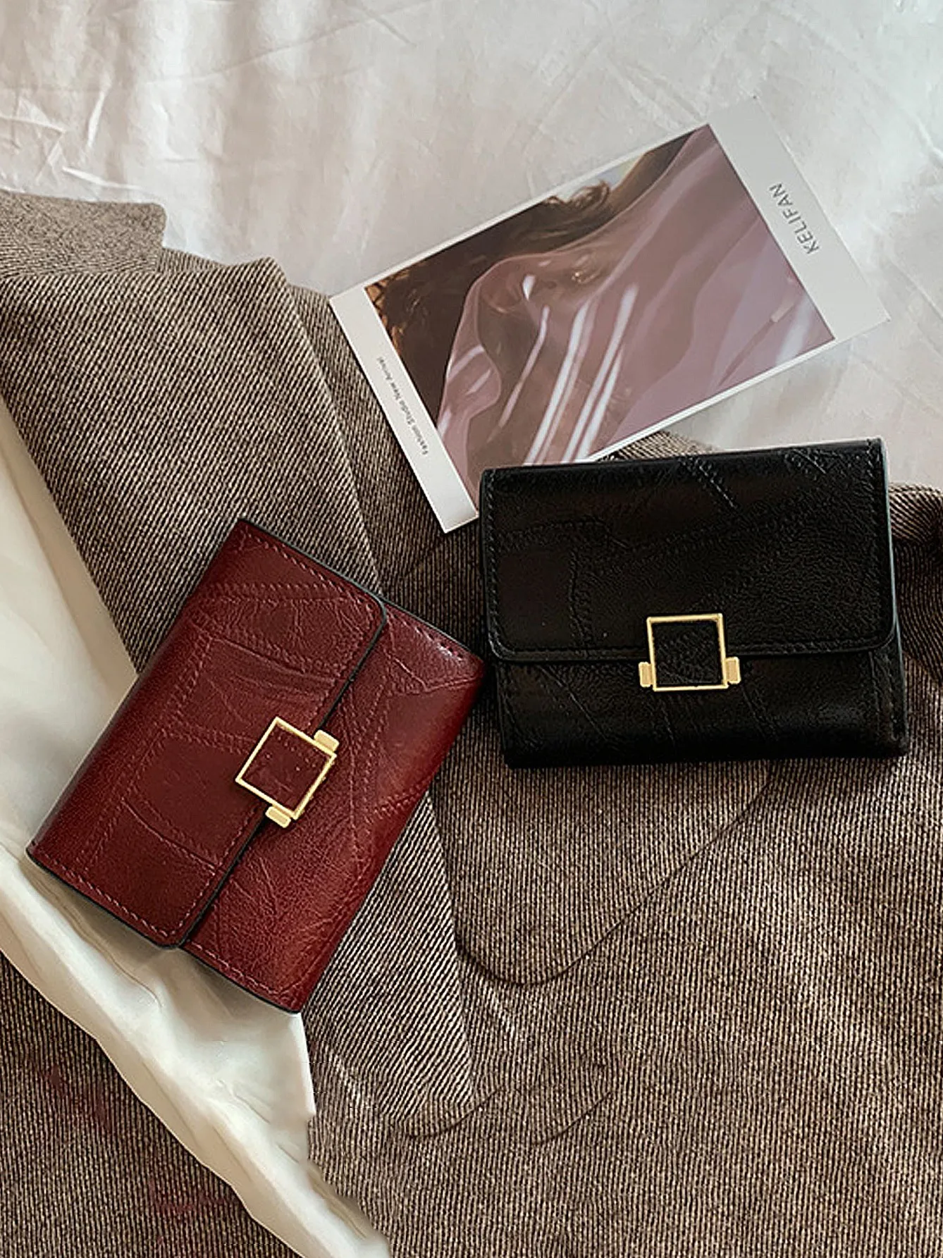 Plaid Wallets | Savana | Bestsellers