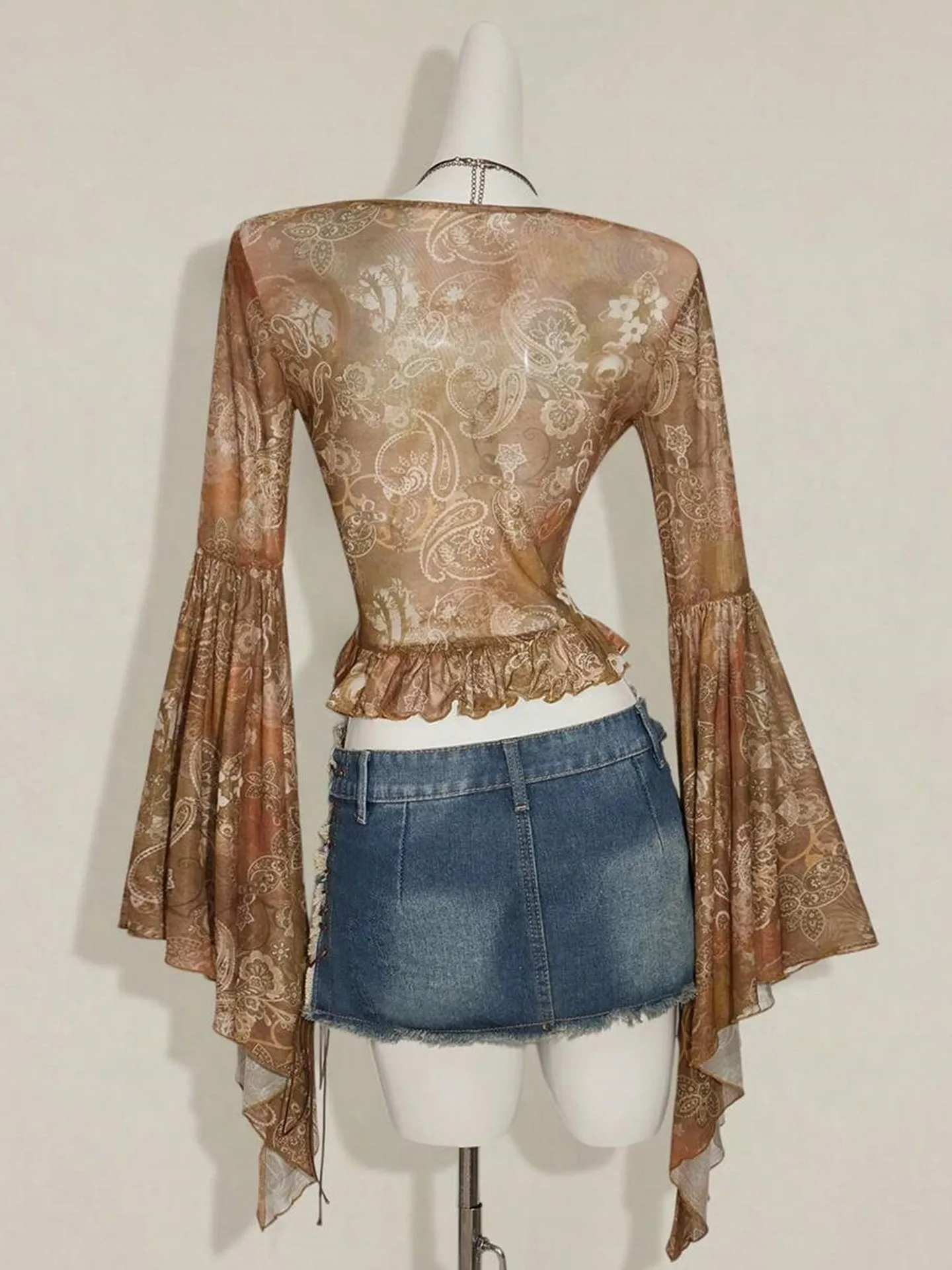 Bohemian Mesh Top | Savana | Bestsellers