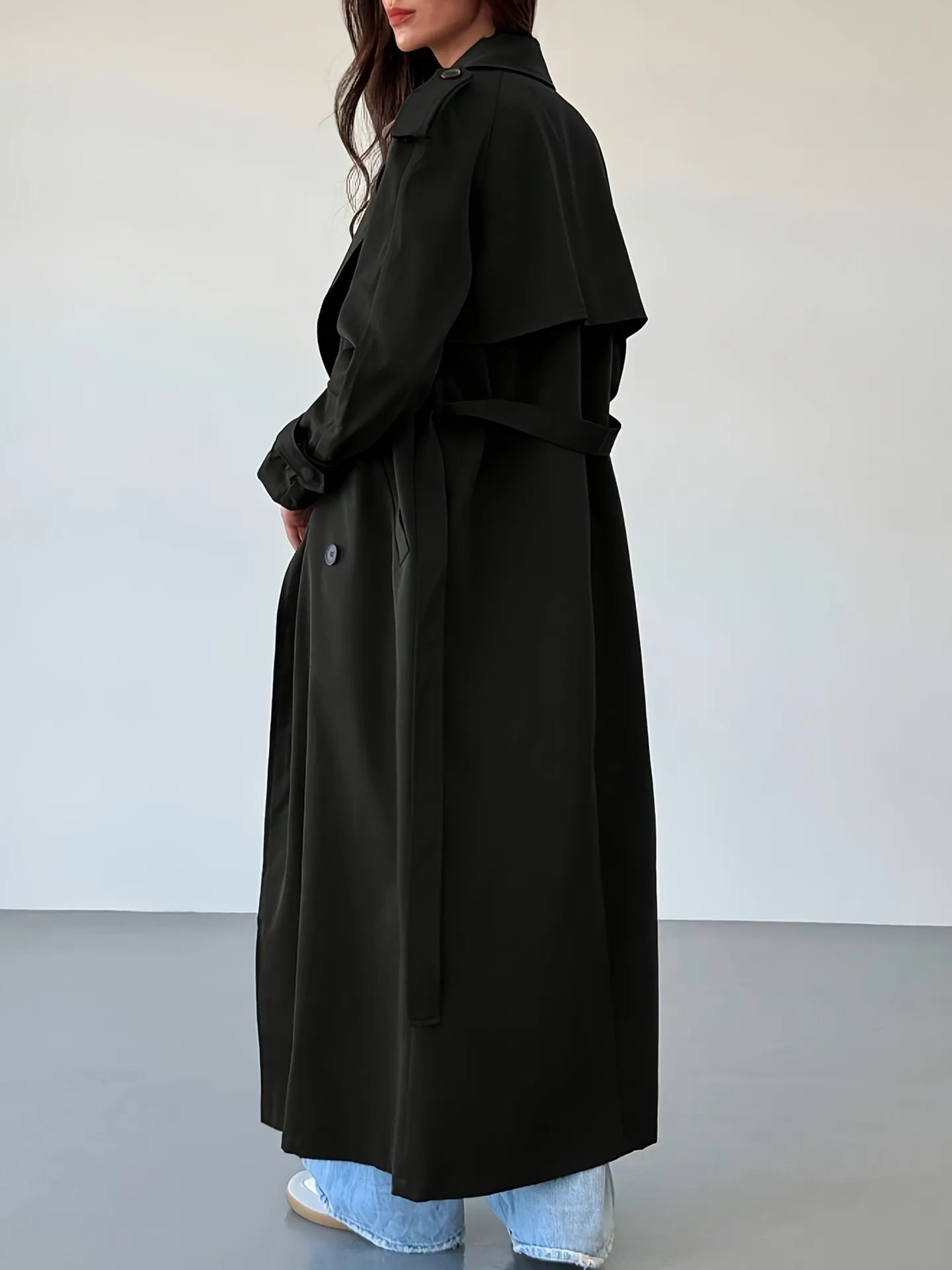 Belted Trench Coat | Savana | Bestsellers