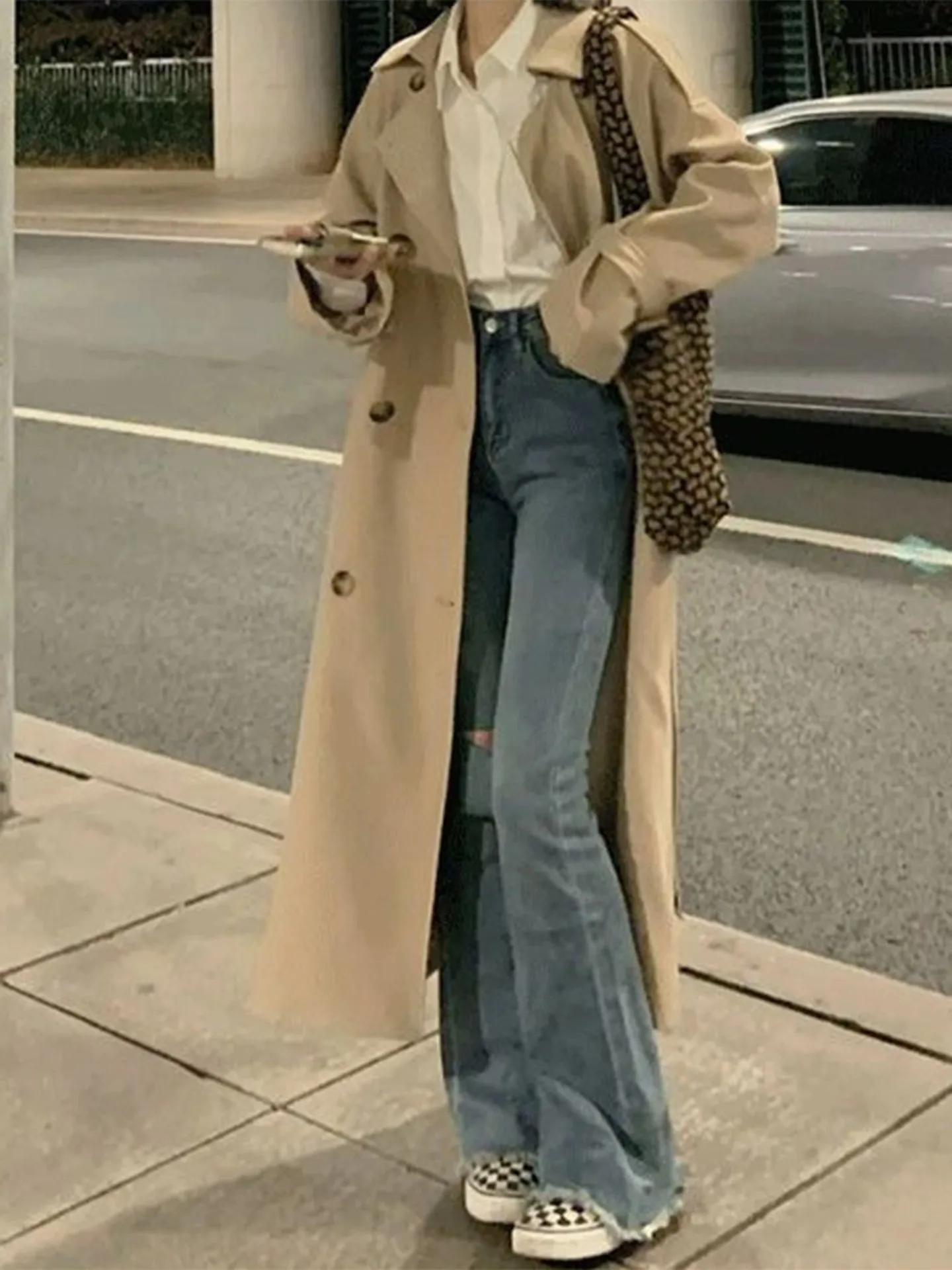 Belted Trench Coat | Savana | Bestsellers