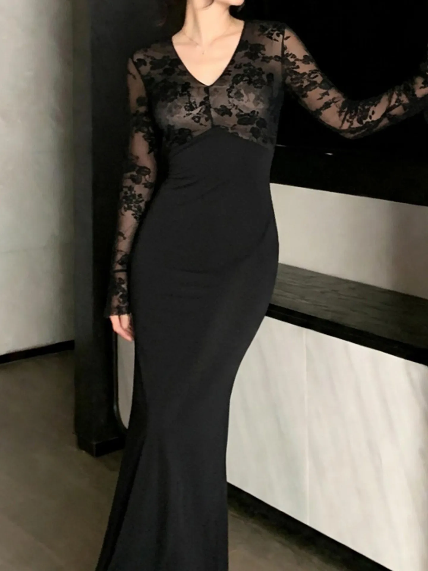 Sheer Bodycon Dress | Savana | Bestsellers