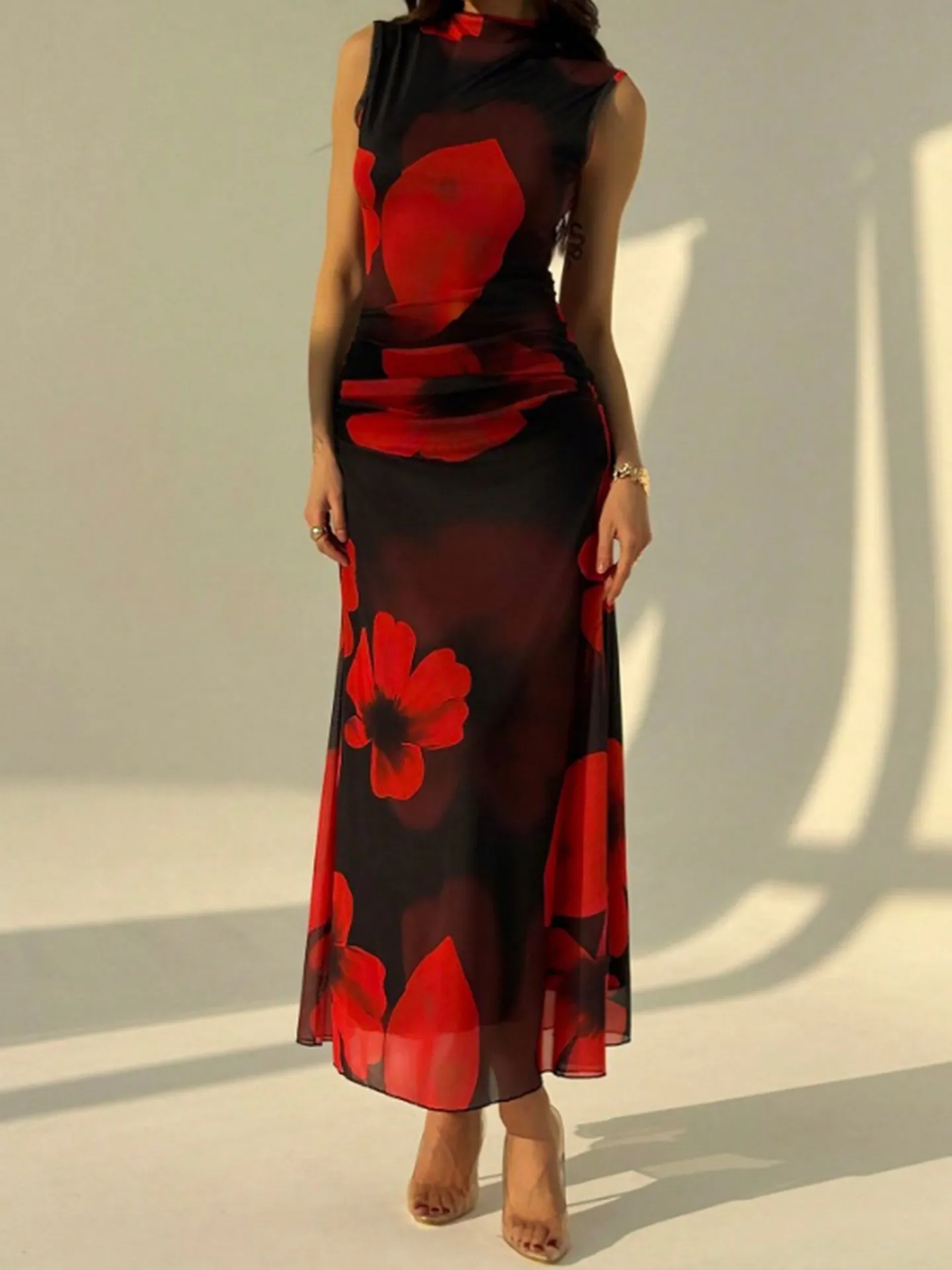 Sheer Bodycon Dress | Savana | Bestsellers