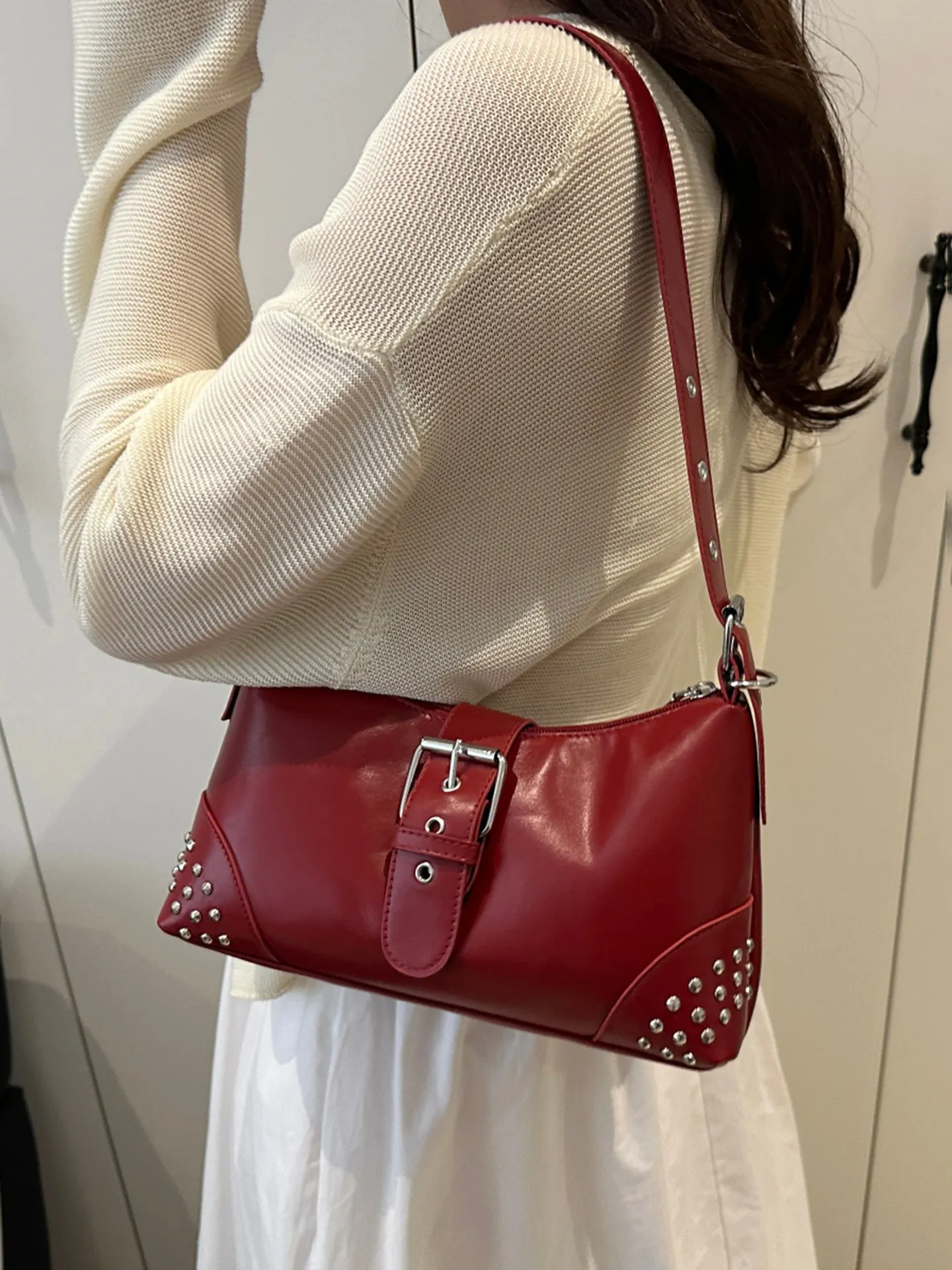 Studded Shoulder Bag | Savana | Bestsellers