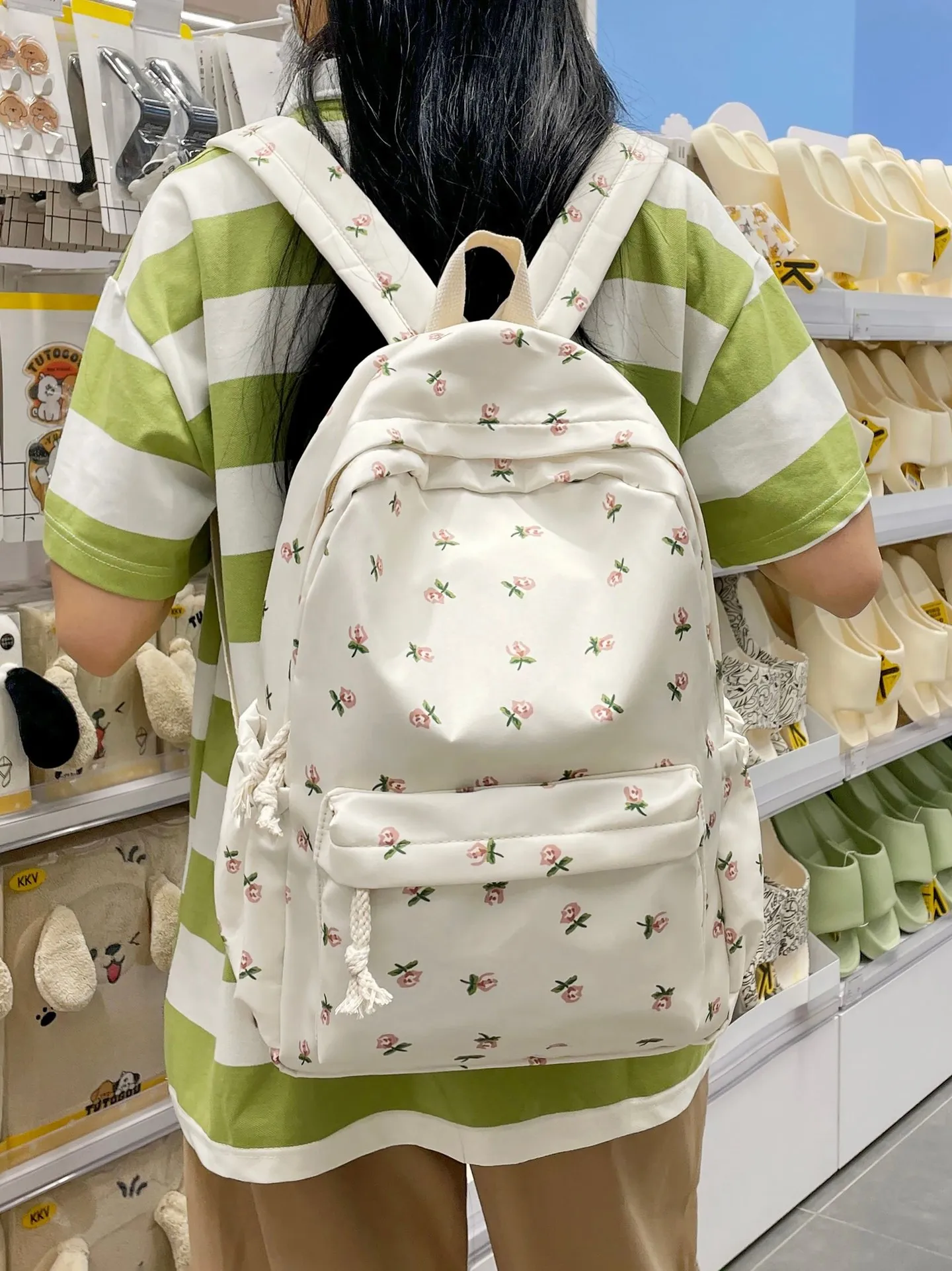 Small Floral Print School Backpack | Savana | Bestsellers