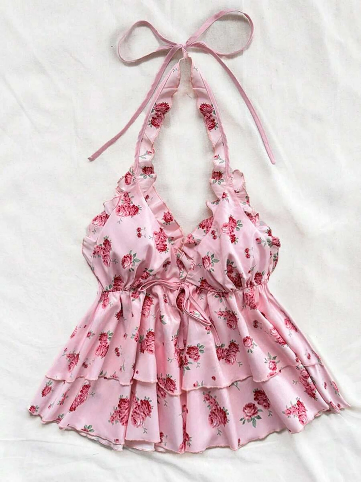 Ruffle Halter Top | Savana | Bestsellers