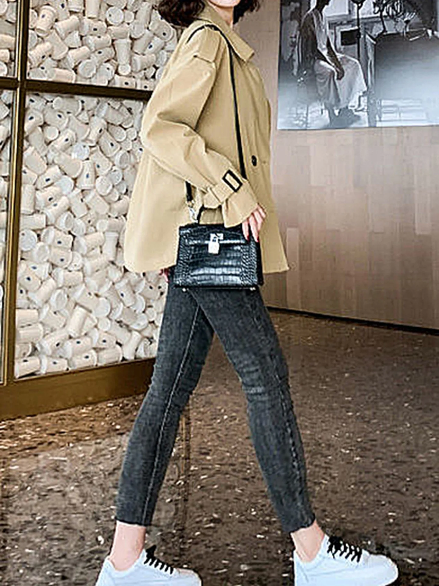 Back Flap Trench Coat | Savana | Bestsellers
