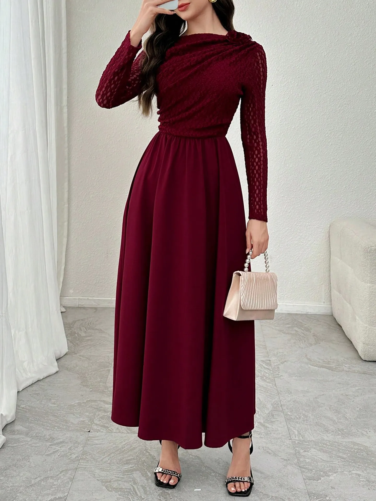 Sheer A-Line Dress | Savana | Bestsellers