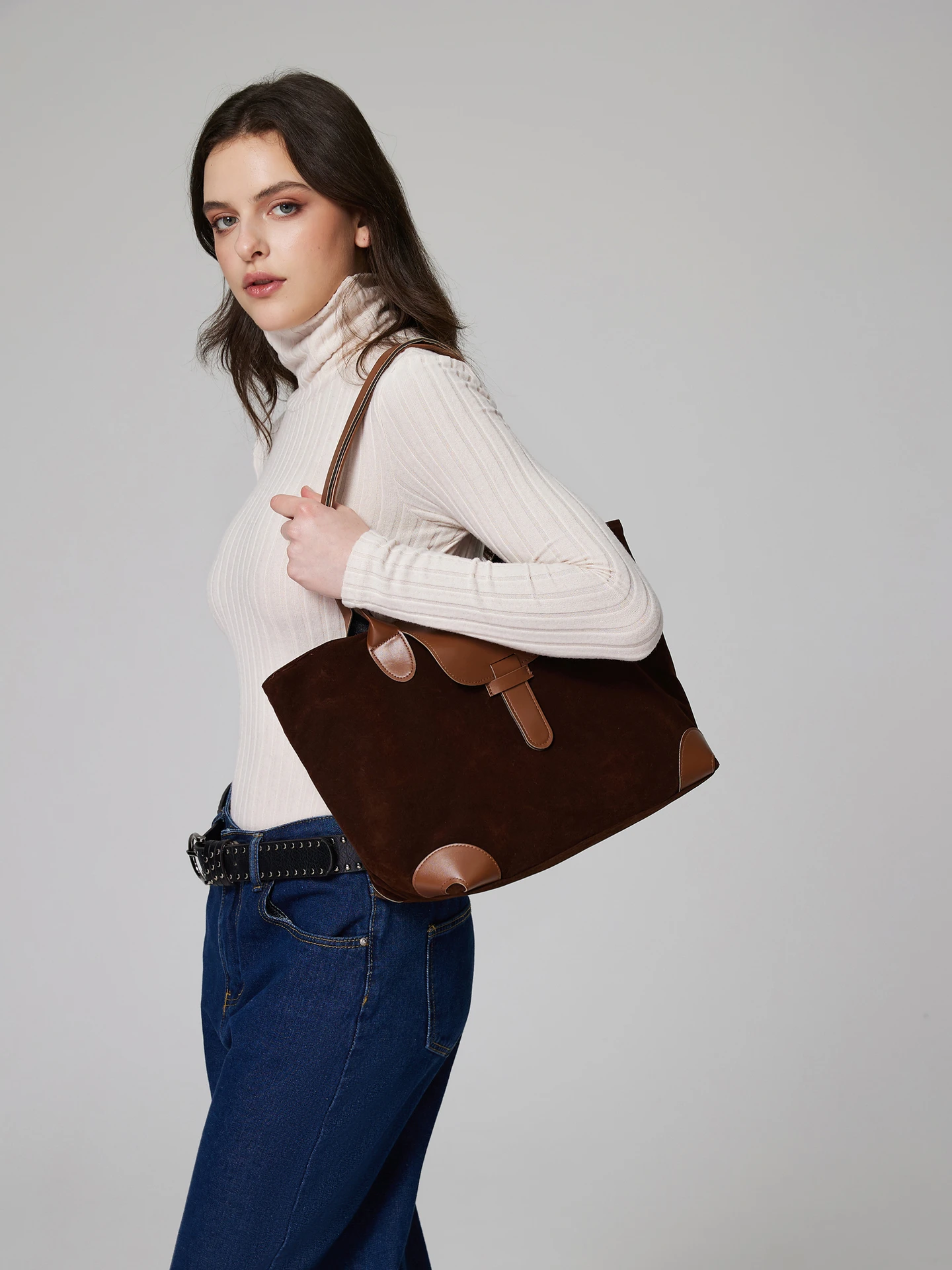 Solid Bucket Totes Bag | Savana | Bestsellers