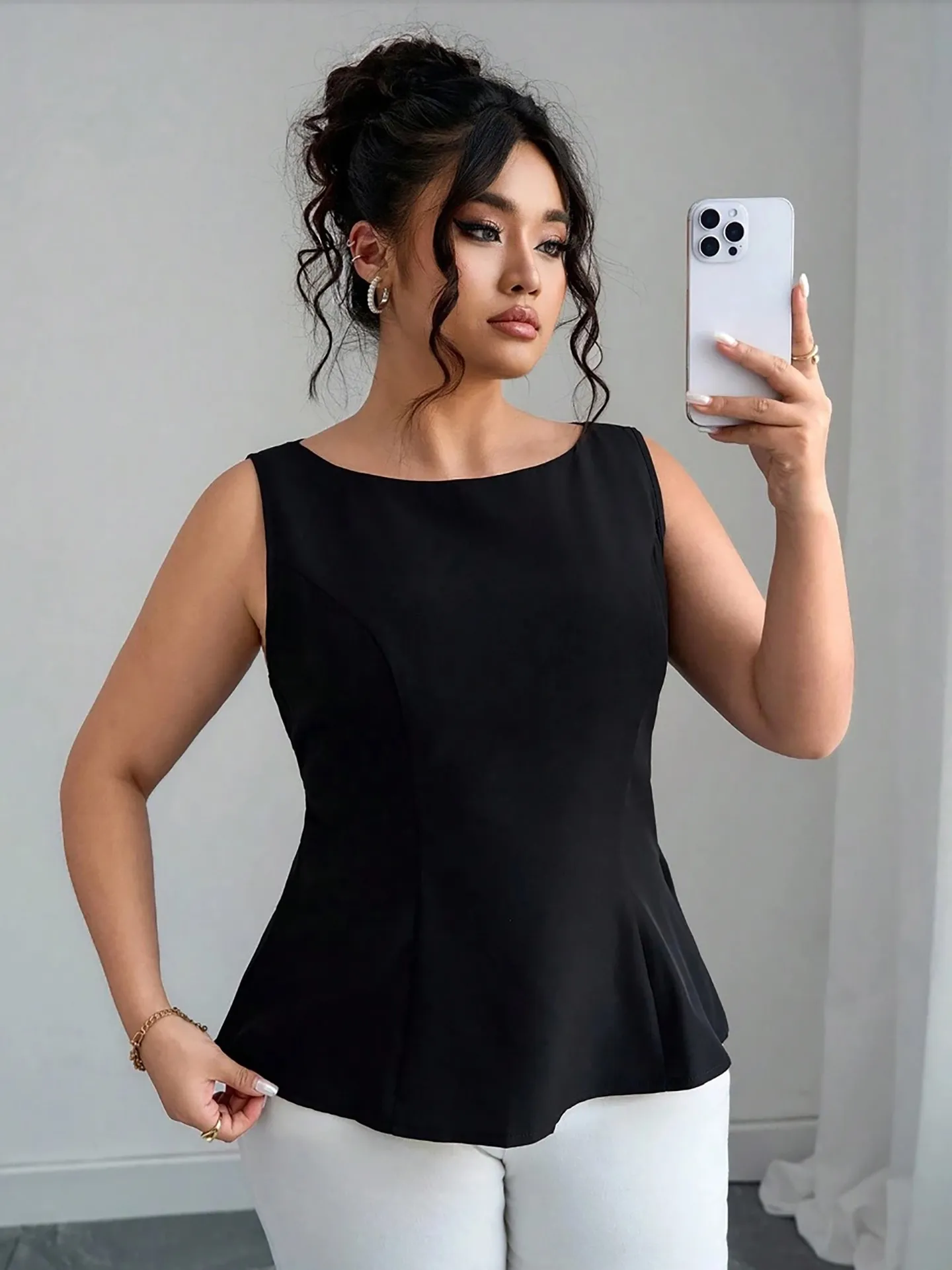 Plus Size Bow Tank Top | Savana | Bestsellers