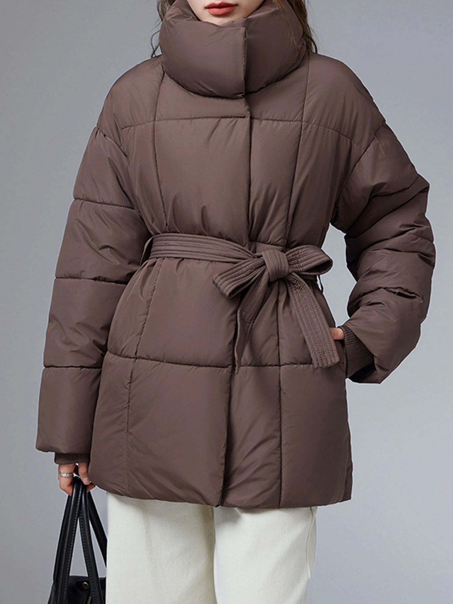 Belted Puffer Coat | Savana | Bestsellers