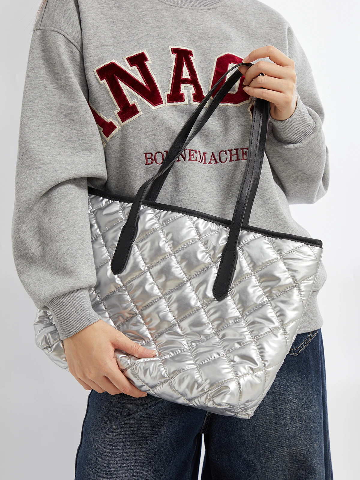 Checked Tote Bag | Savana | Bestsellers