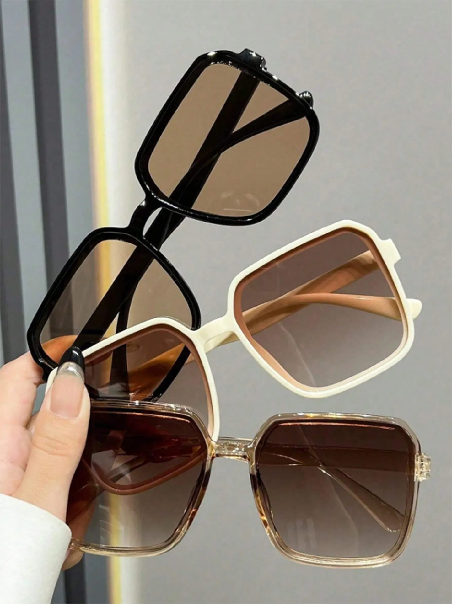 3Pairs Color Block Classic Sunglasses | Savana | Bestsellers