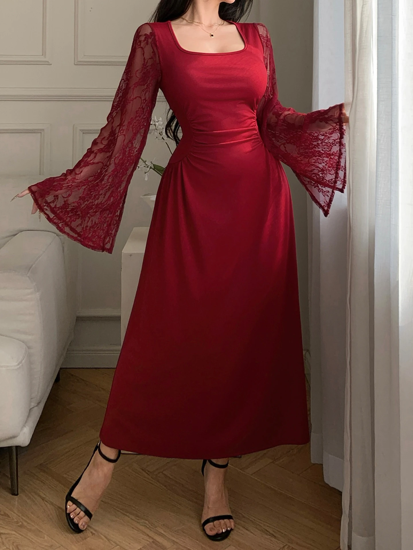 Sheer A-Line Dress | Savana | Bestsellers