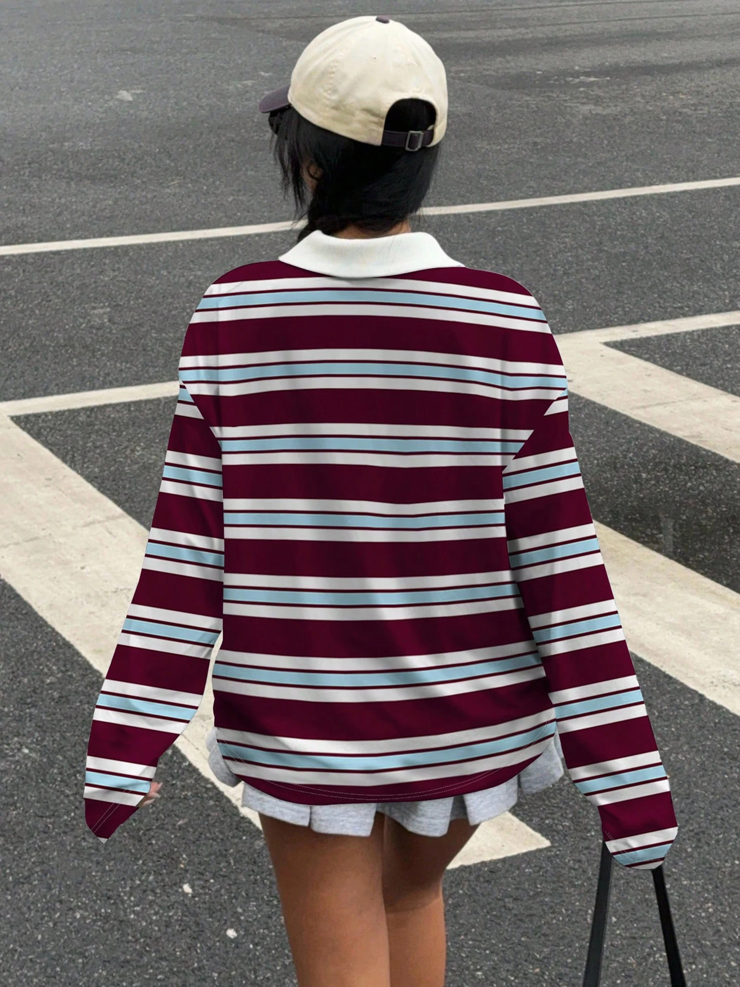 Contrast Half Placket T-Shirt | Savana | Bestsellers