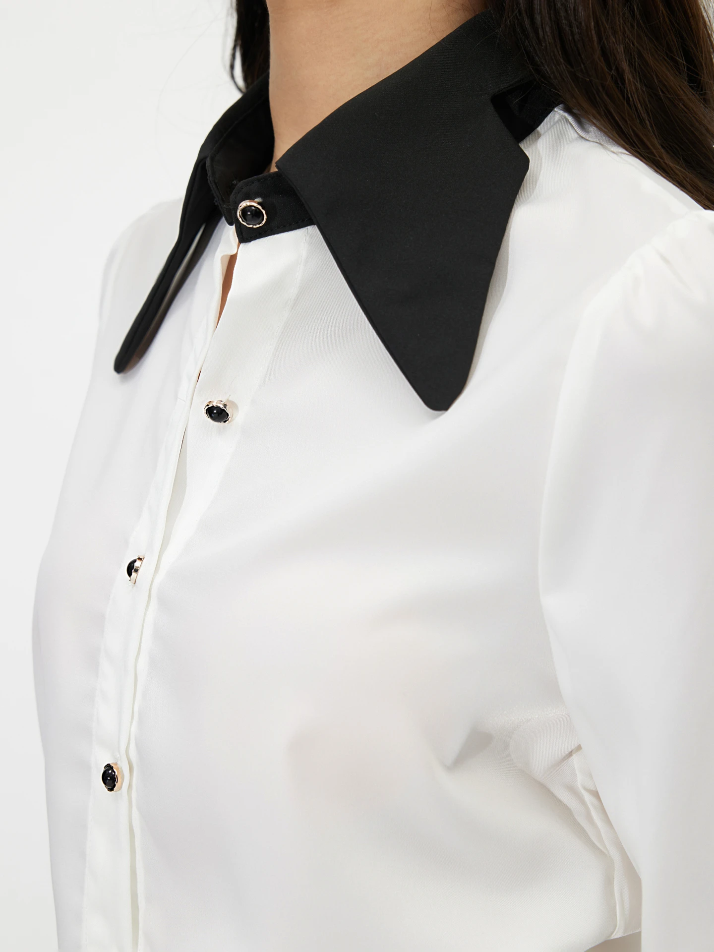 Contrast Collar Shirt | Savana | Bestsellers