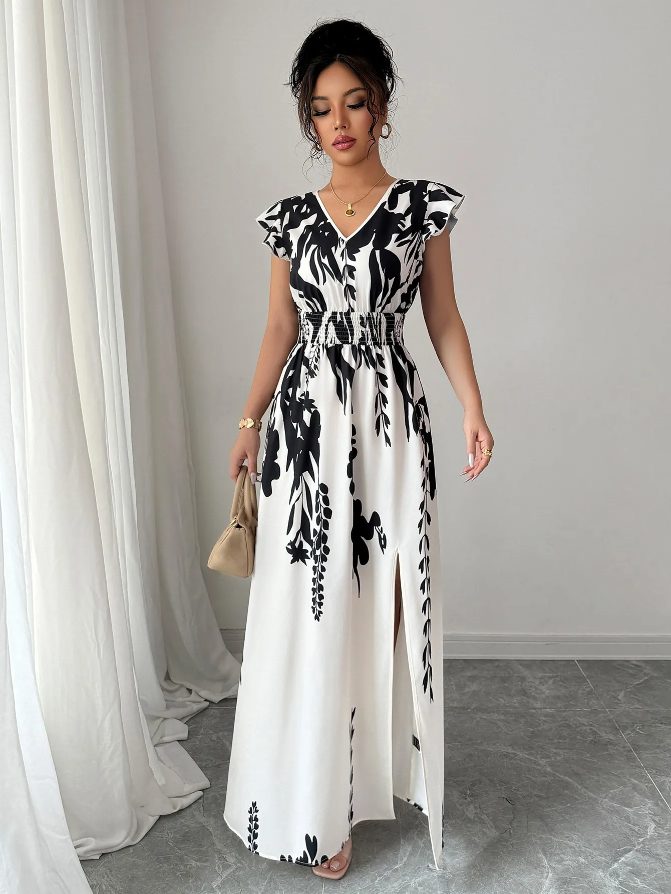 Slit A-Line Dress | Savana | Bestsellers