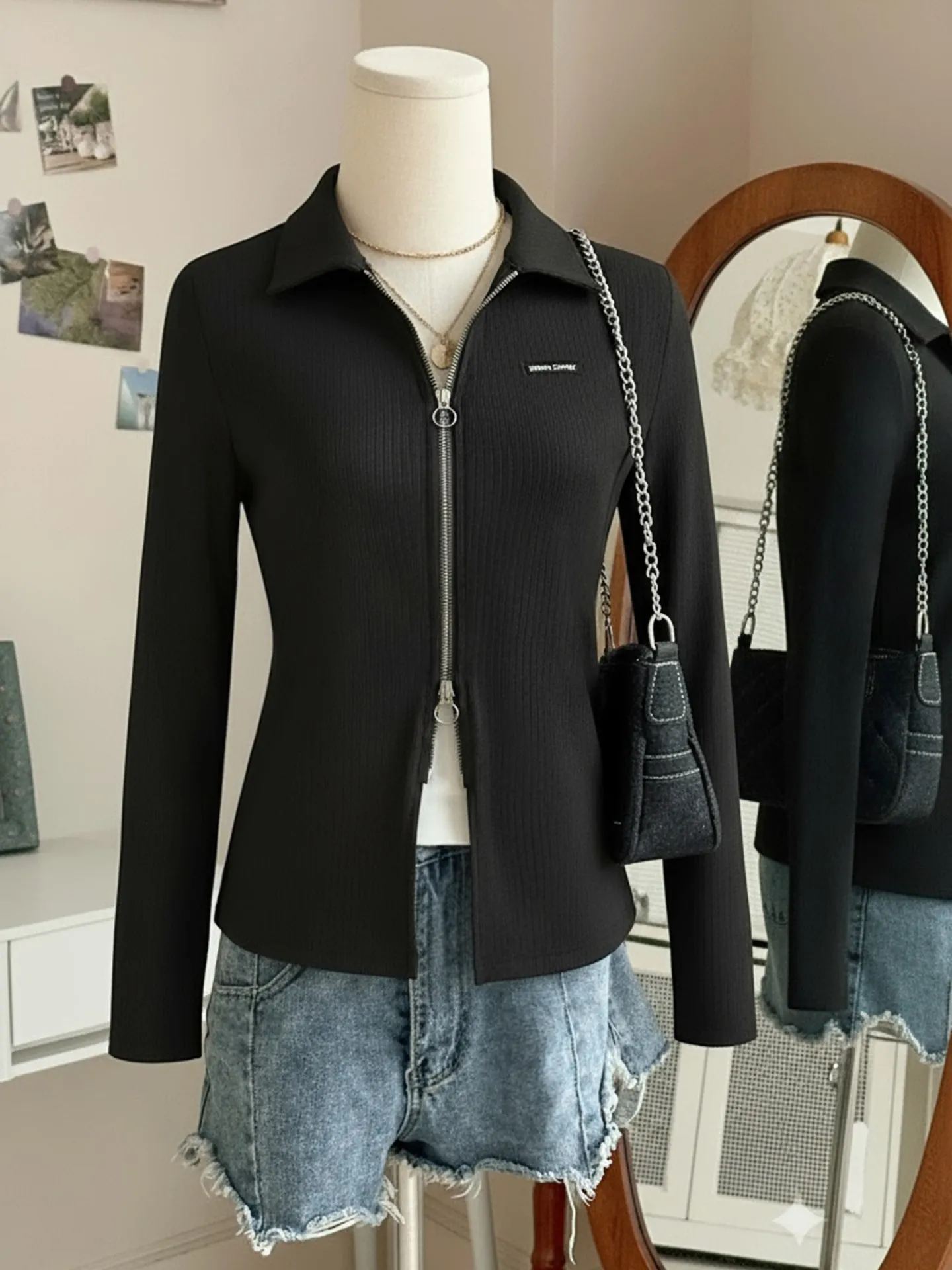 Two-way Zipper Top | Savana | Bestsellers