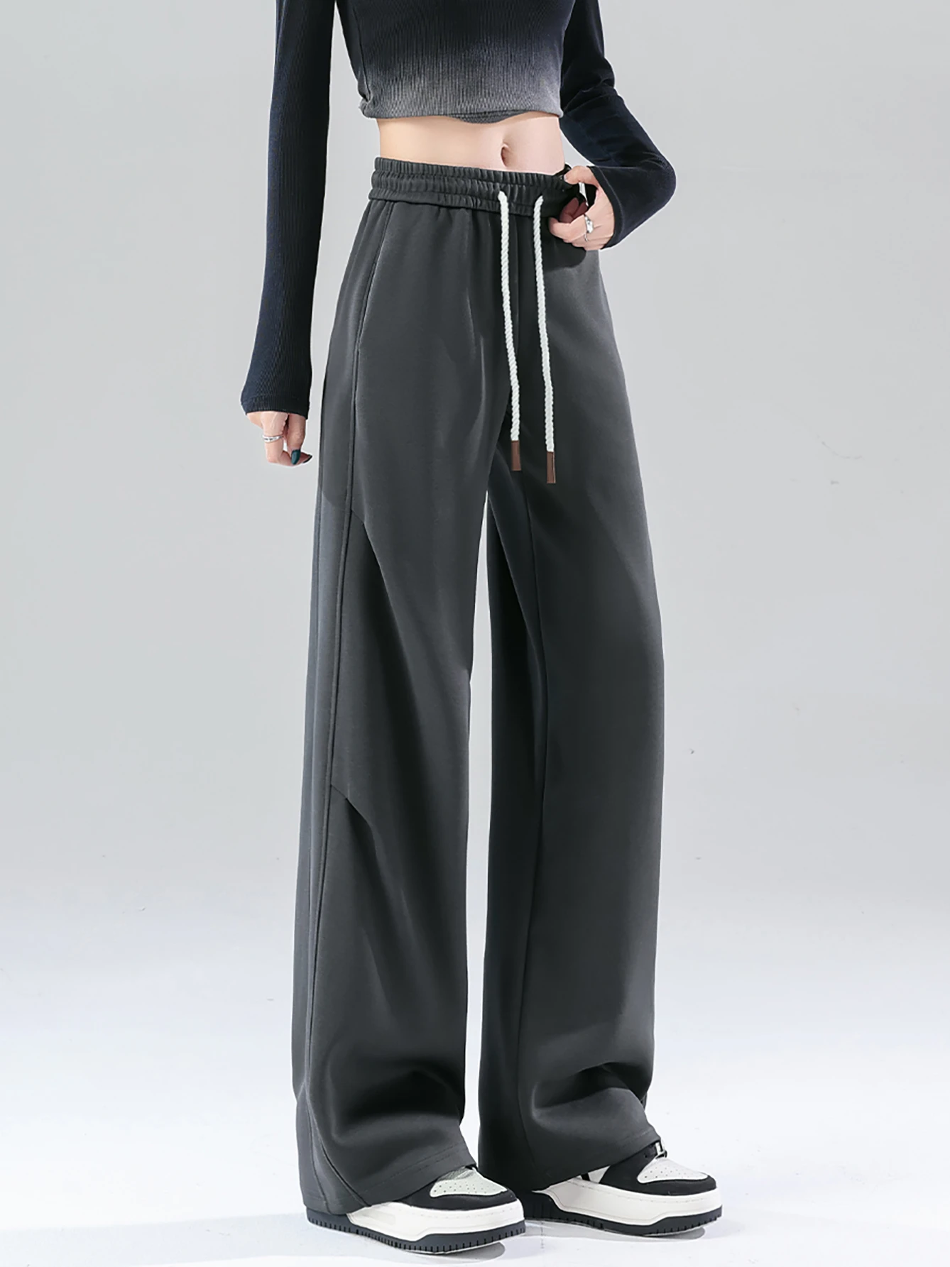 Drawstring Straight Leg Pants | Savana | Bestsellers