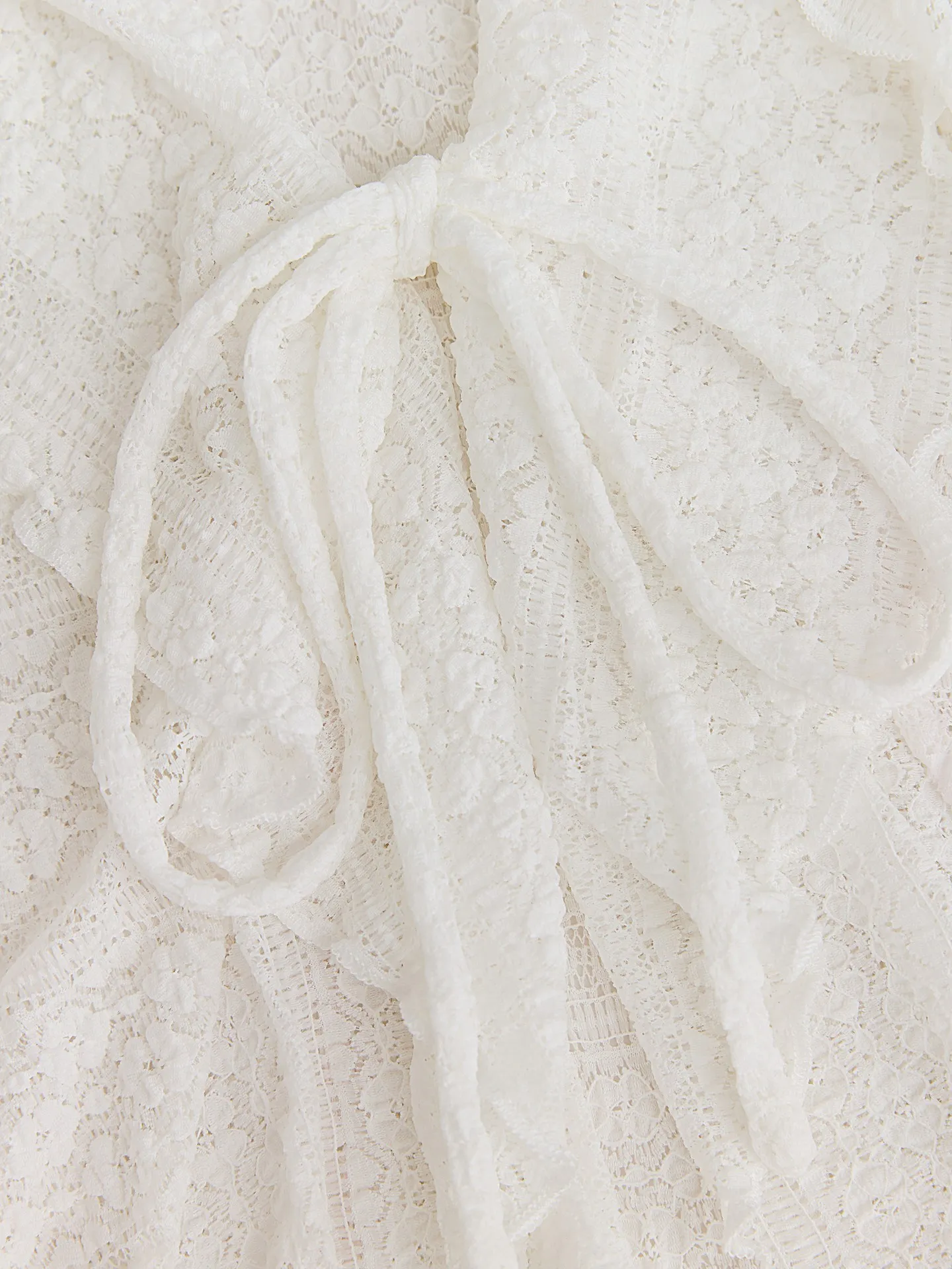 Lace Ruffle Cardigen Top | Savana | Bestsellers