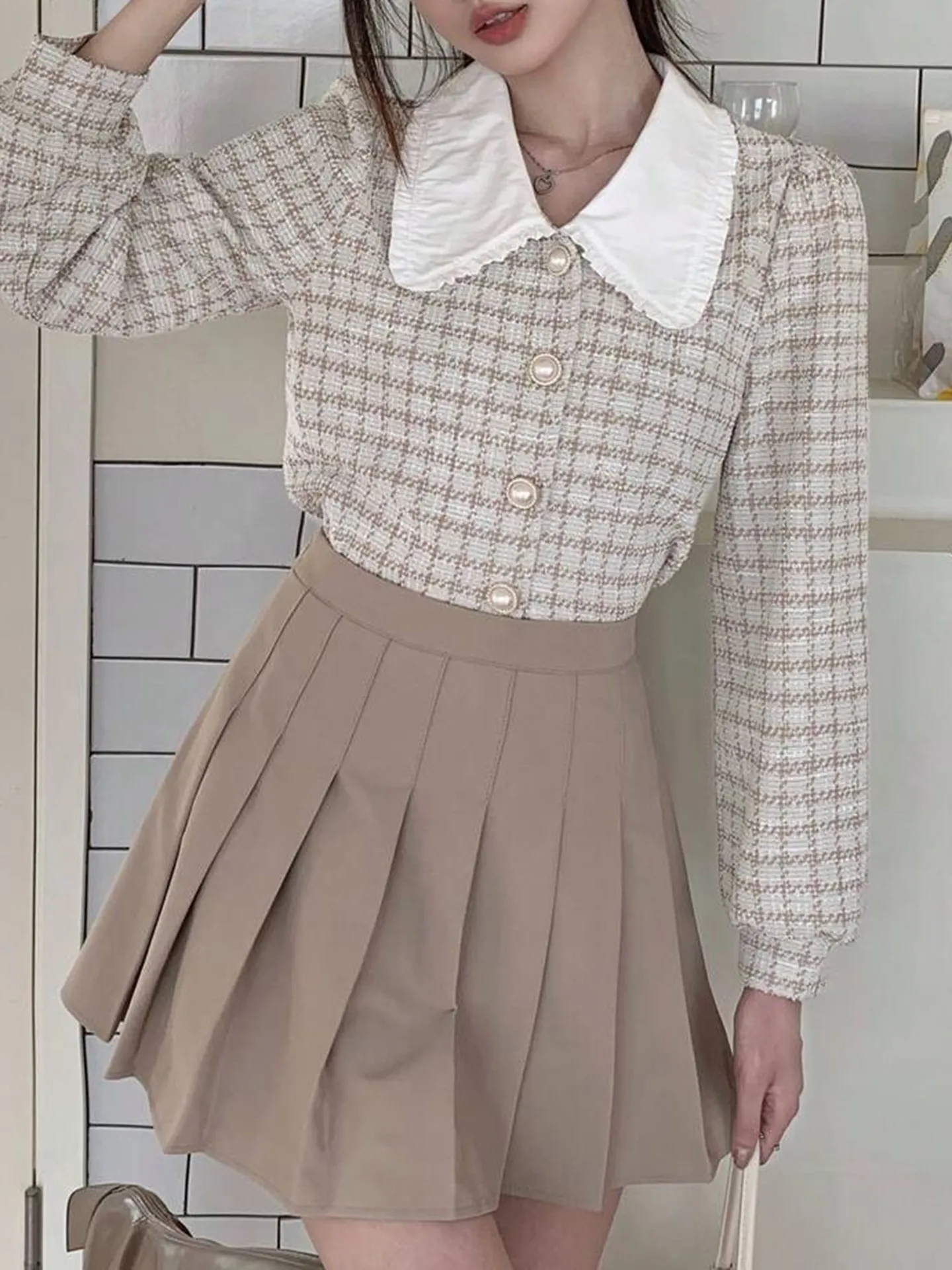 Button Placket Blouse | Savana | Bestsellers