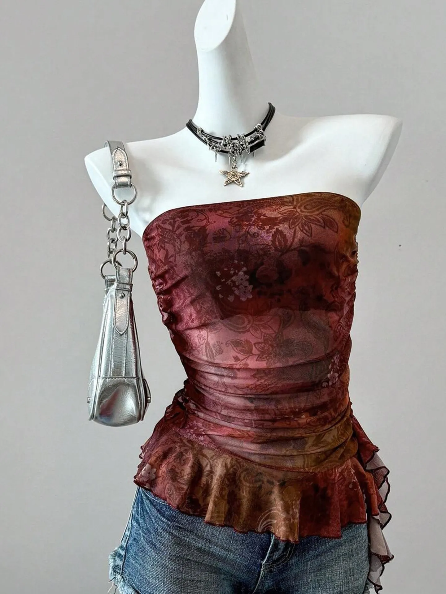 Ruffle Tube Top | Savana | Bestsellers