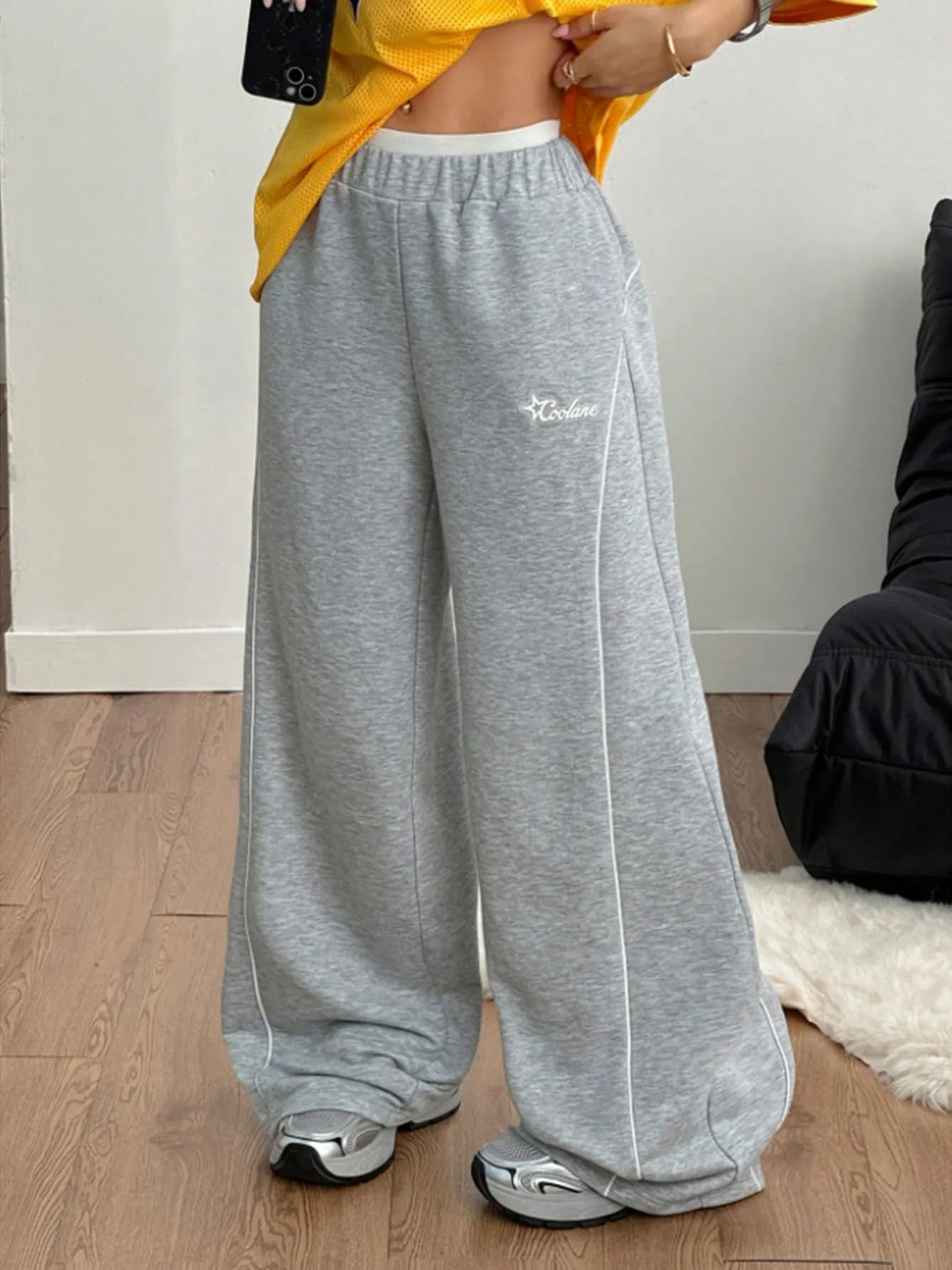 Side Stripe Straight Leg Pants | Savana | Bestsellers