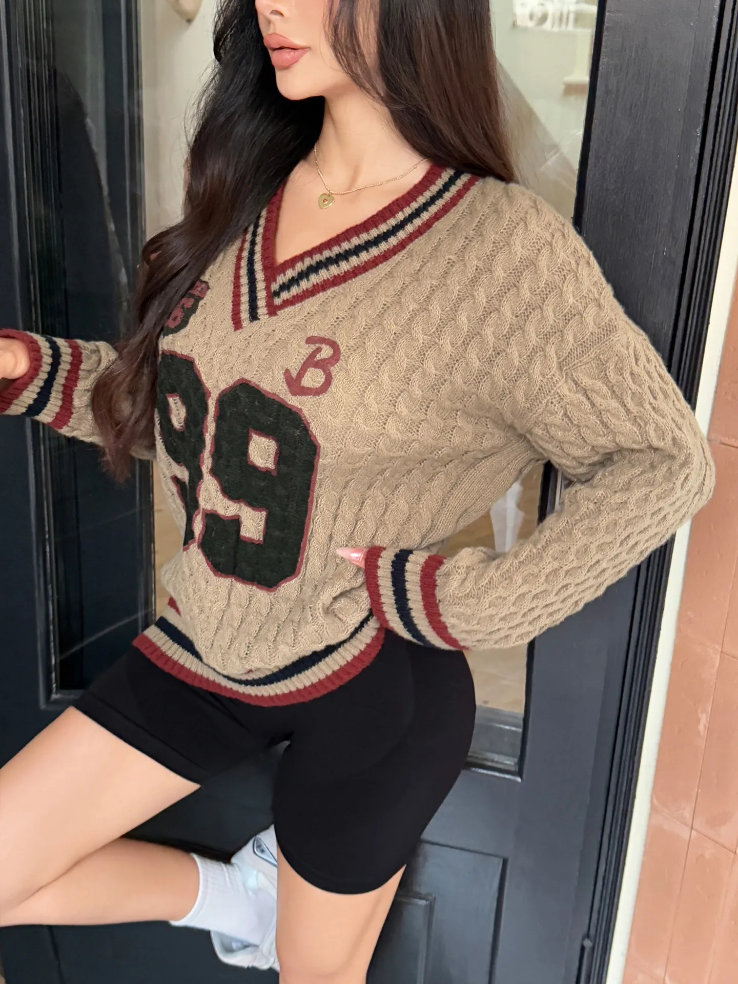 Contrast Knit Pullover | Savana | Bestsellers