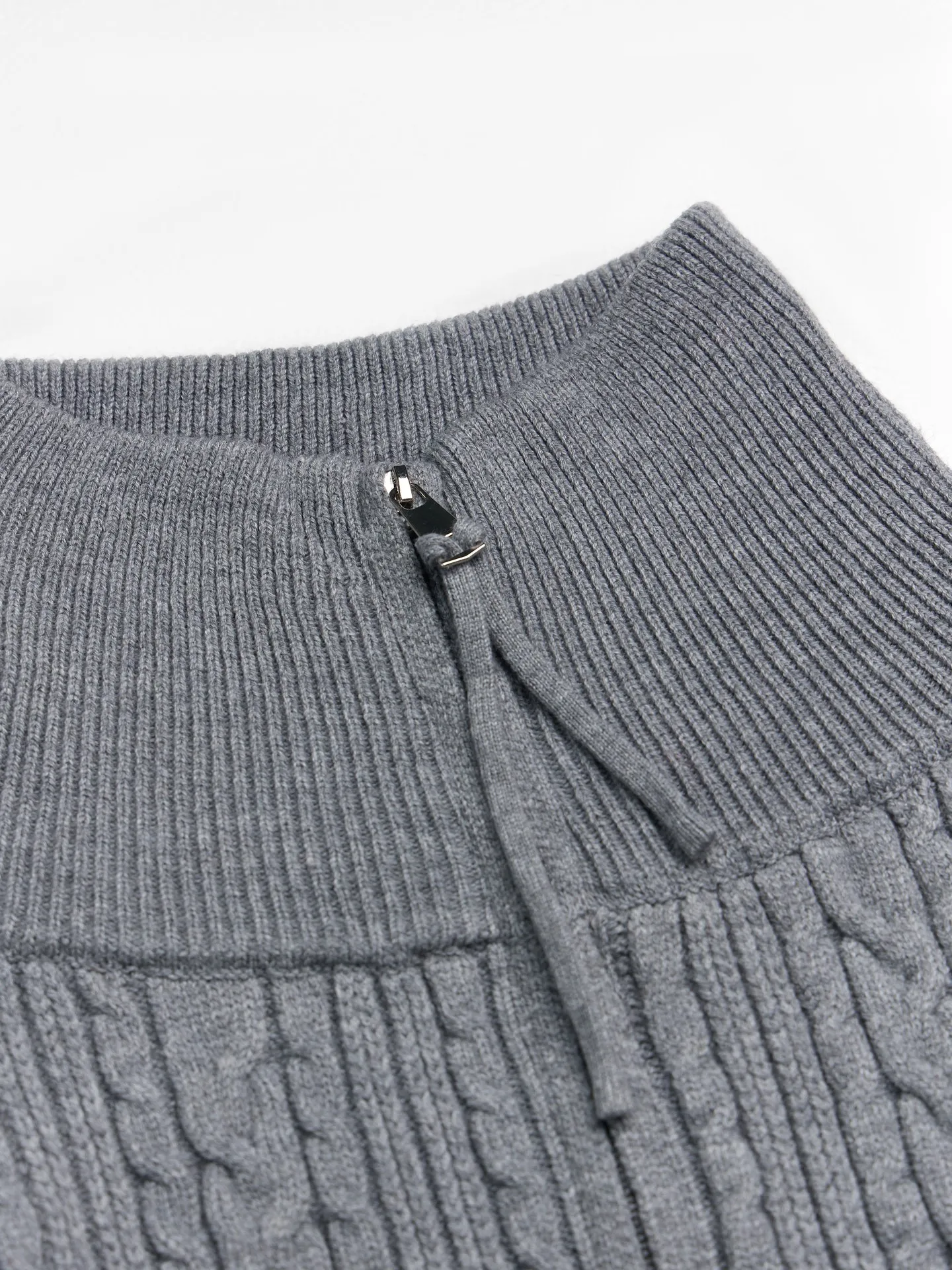 Decorative Zipper Knit Cardigan | Savana | Bestsellers