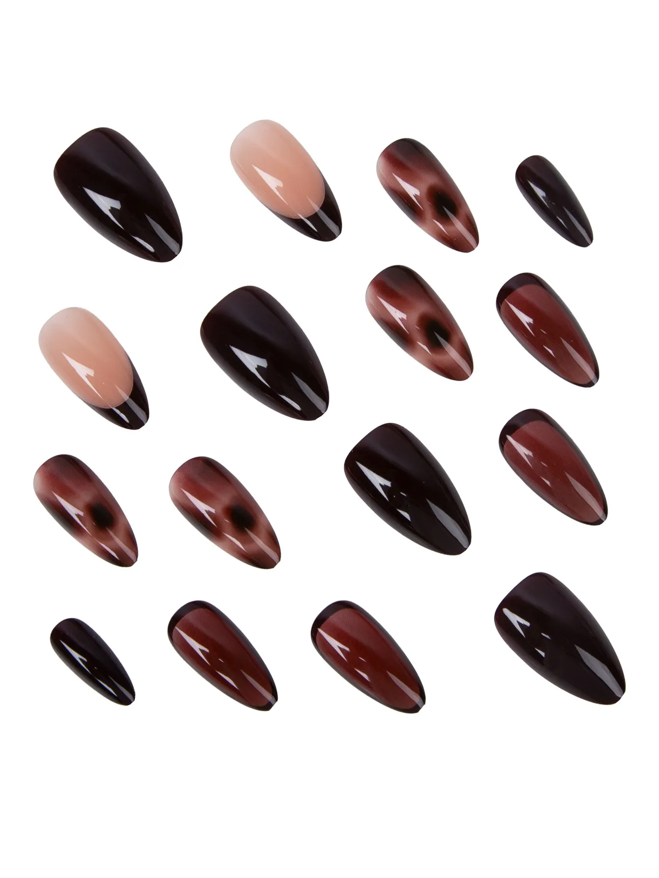 Color Block Artificial Nails | Savana | Bestsellers