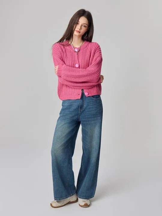 High Waist Straight Leg Jeans | Savana | Bestsellers