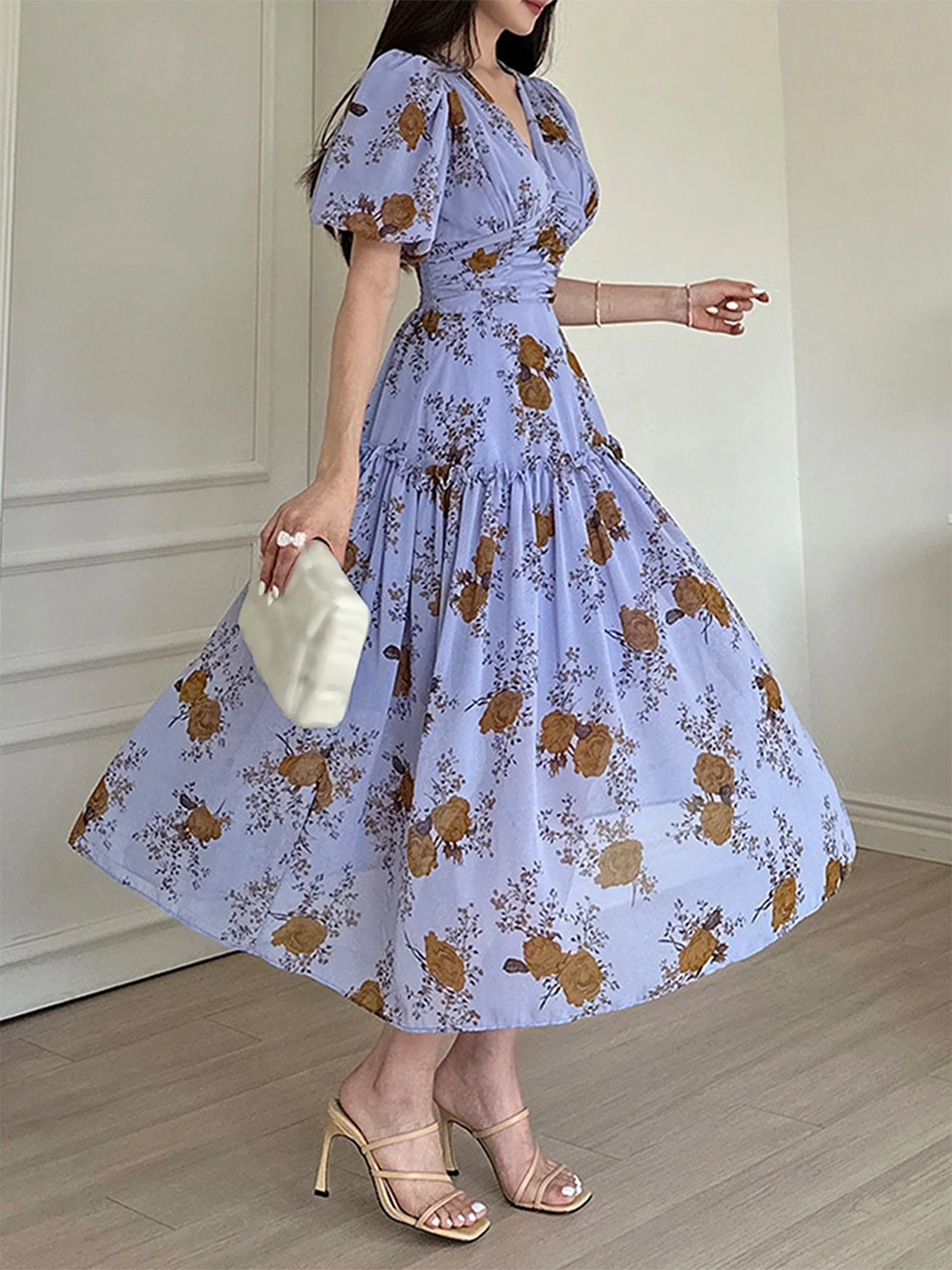 Printed A-Line Dress | Savana | Bestsellers