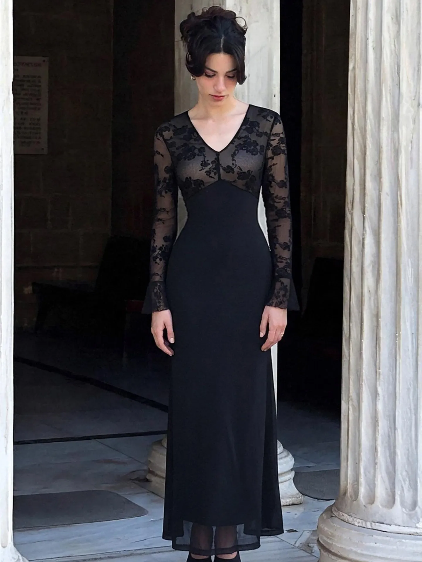 Sheer Bodycon Dress | Savana | Bestsellers