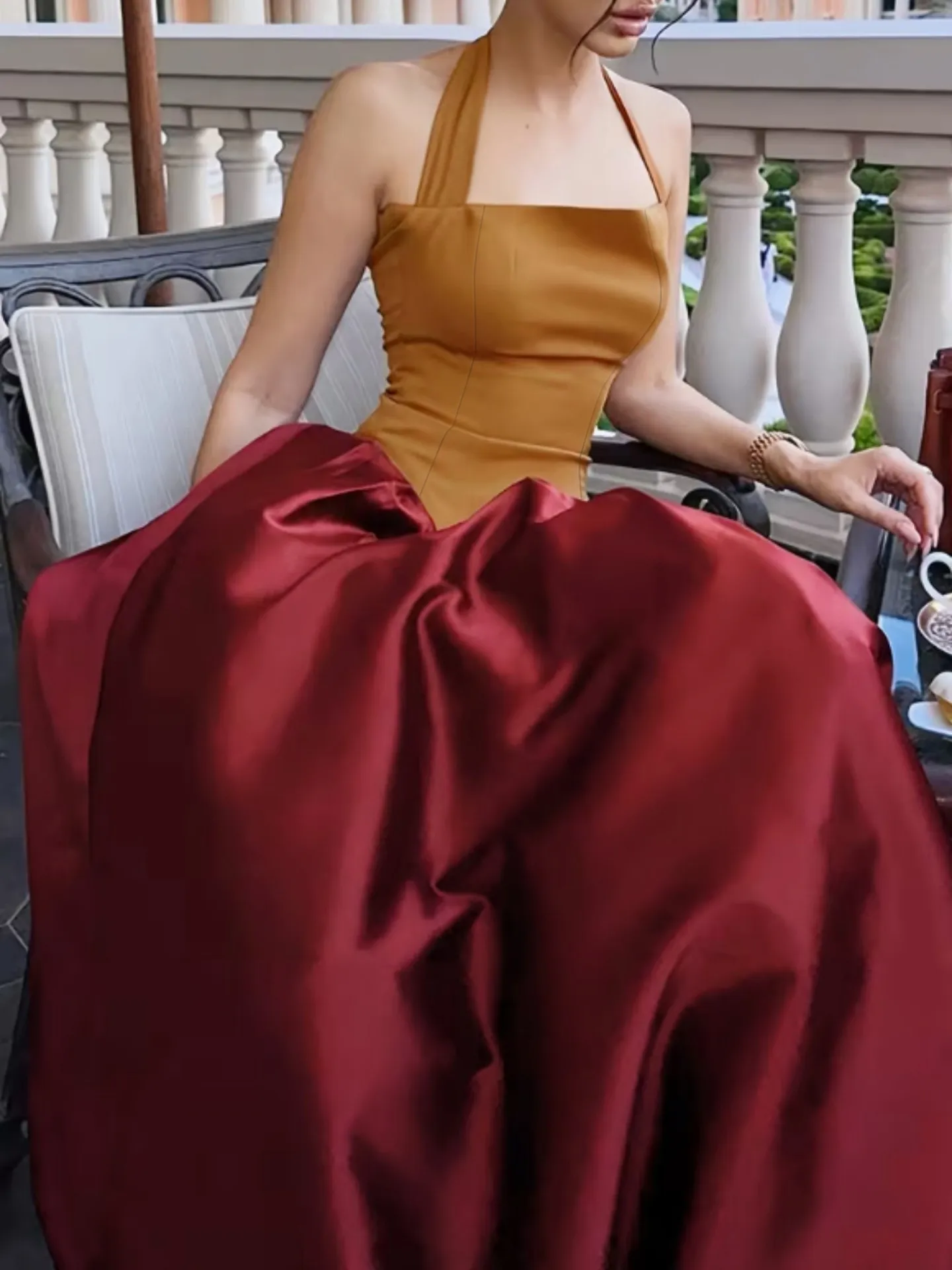 Contrast A-Line Dress | Savana | Bestsellers