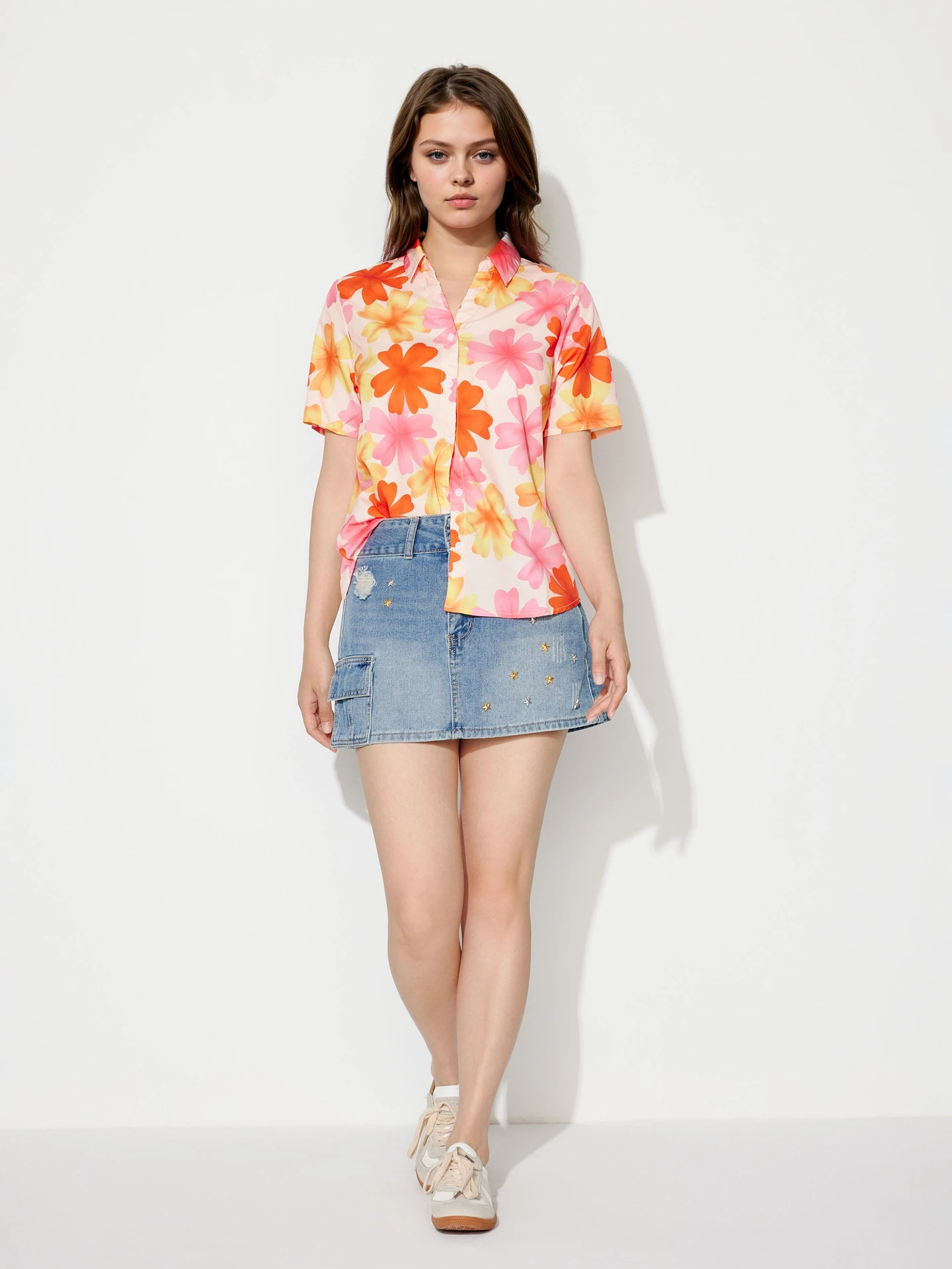 Printed Placket Blouse | Savana | Bestsellers