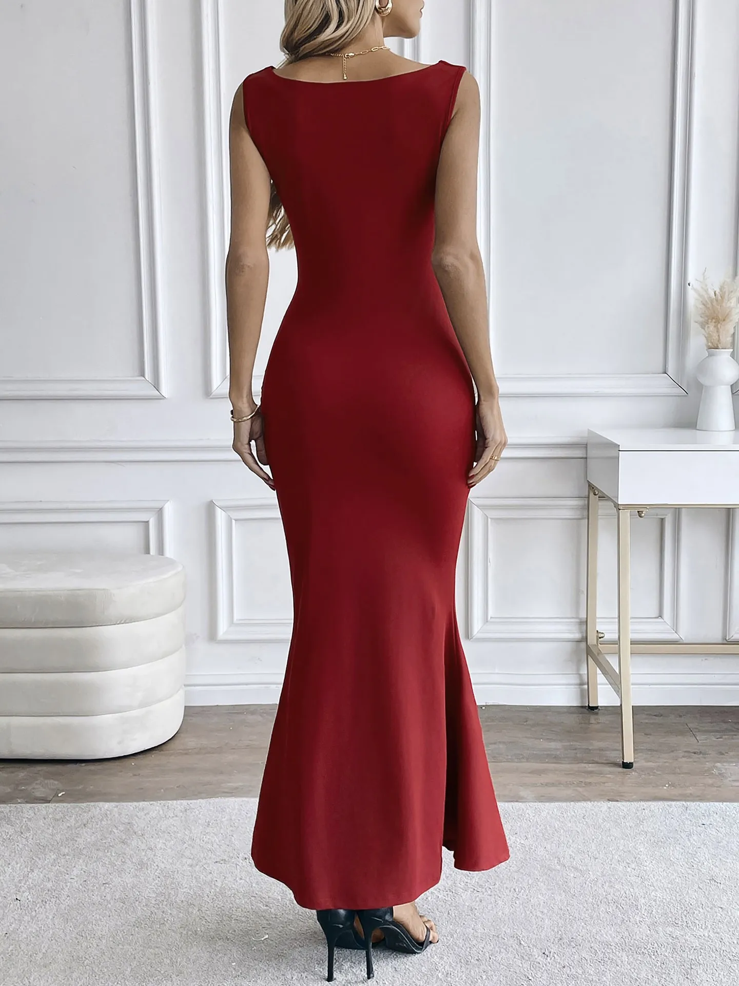 Gathered Fishtail Dress | Savana | Bestsellers