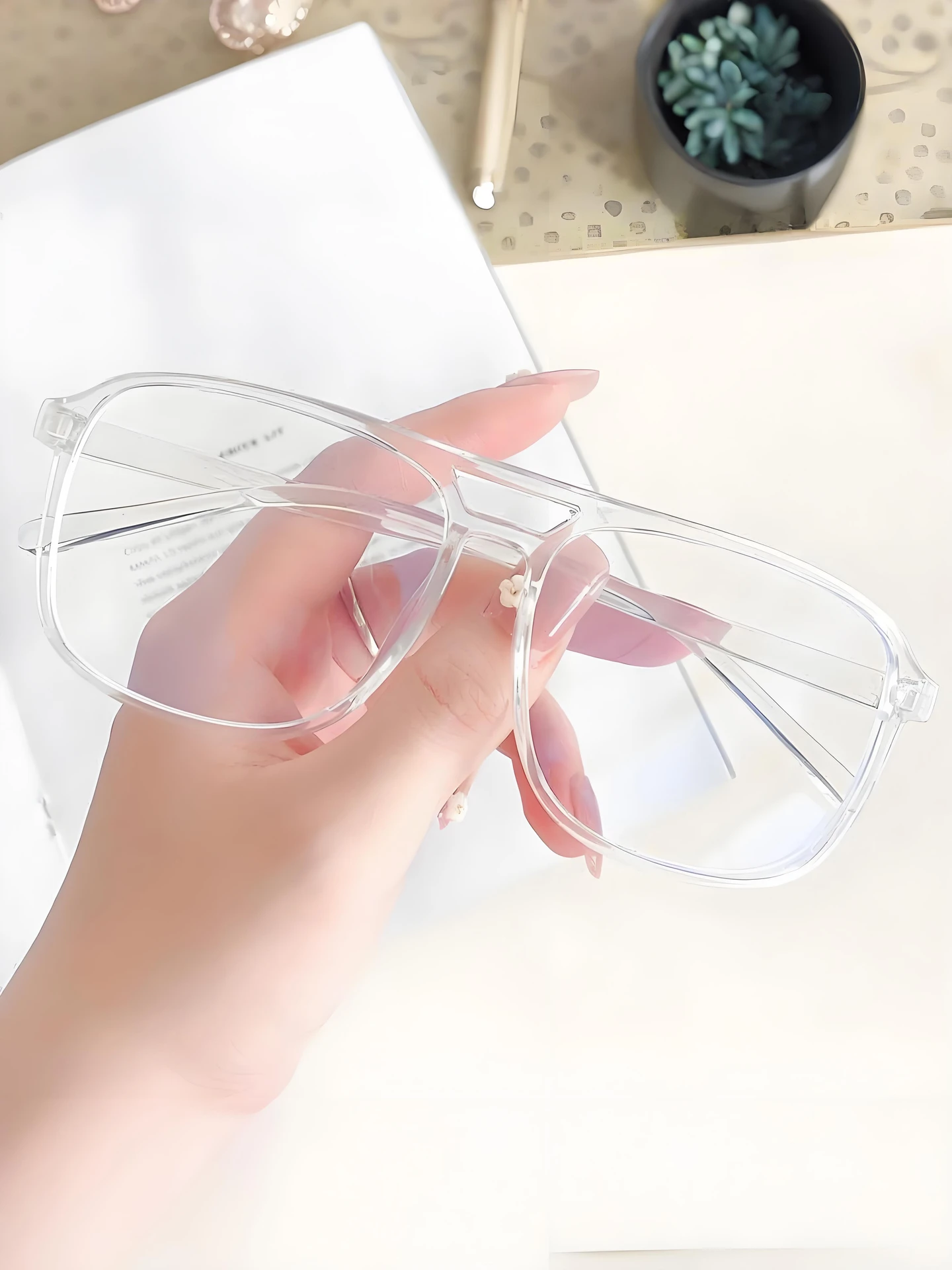 Solid Plain Eyeglasses | Savana | Bestsellers