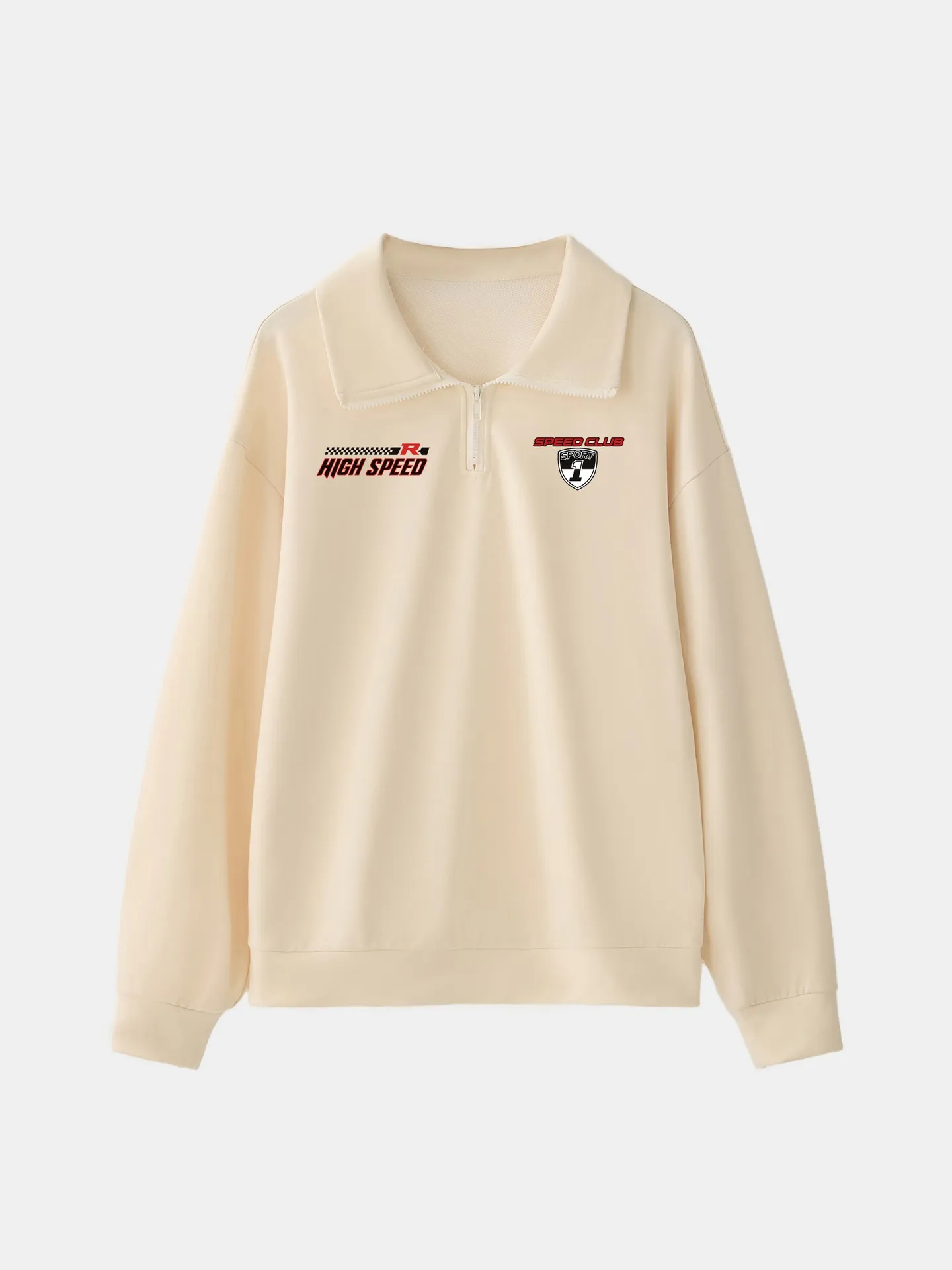 Half Placket Sweatshirt | Savana | Bestsellers