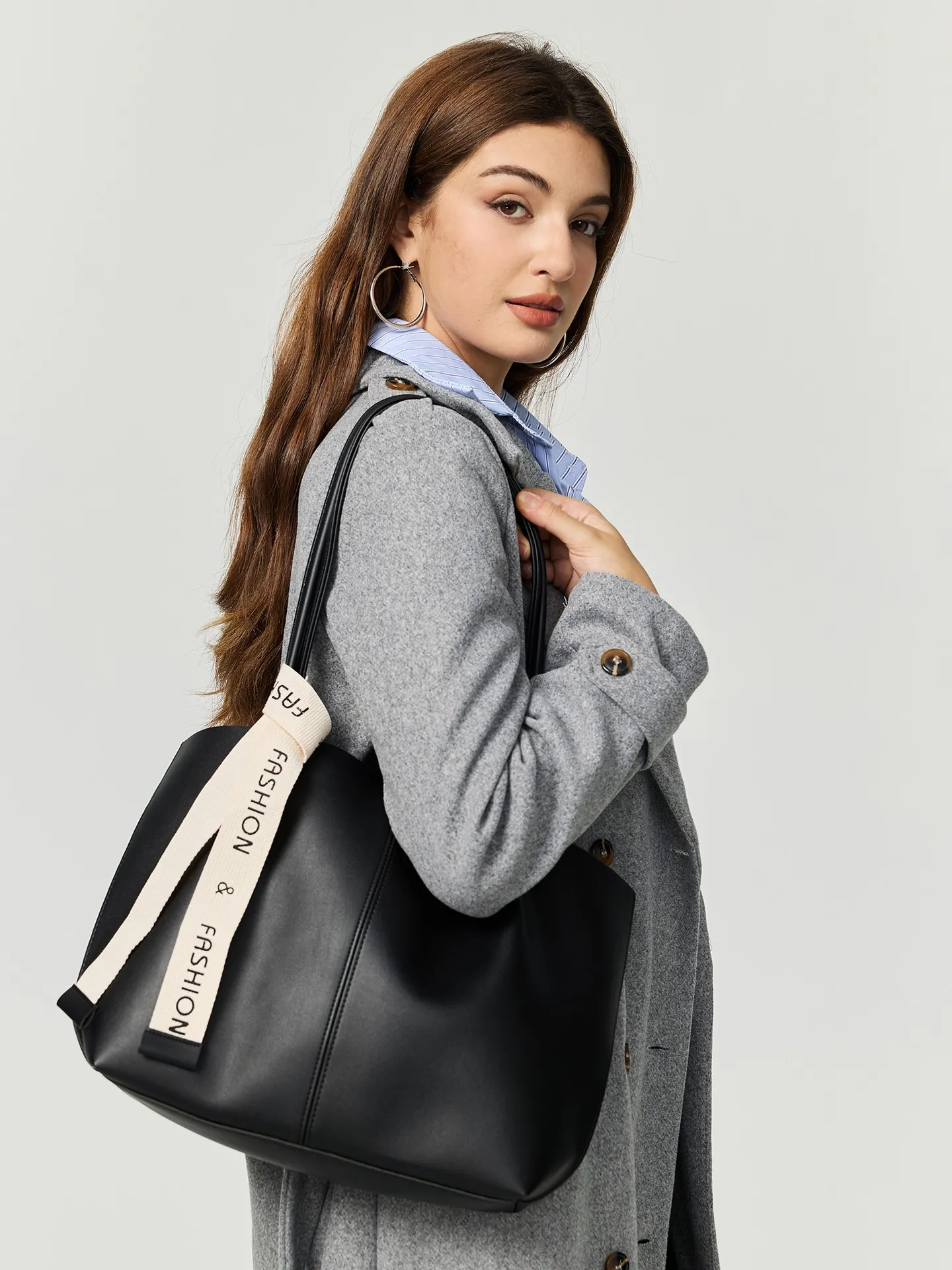 Solid Bucket Totes Bag | Savana | Bestsellers