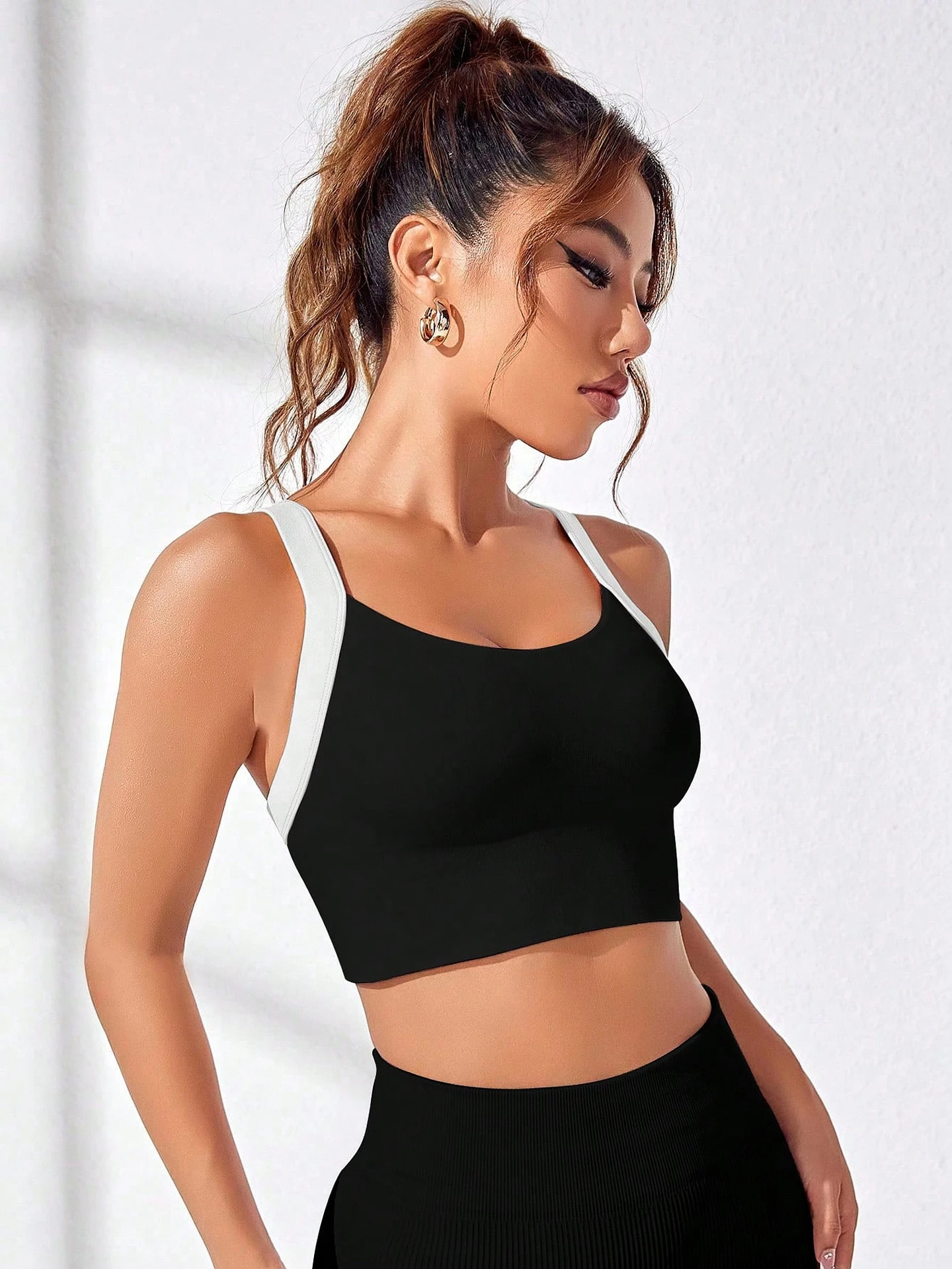 Contrast Sports Top | Savana | Bestsellers