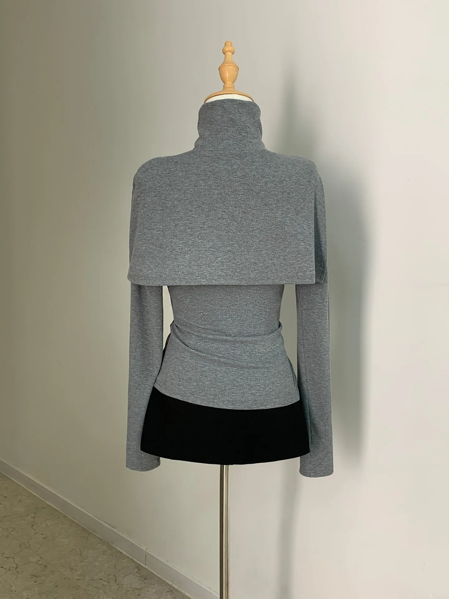 Winter High Neck Cape Top | Savana | Bestsellers