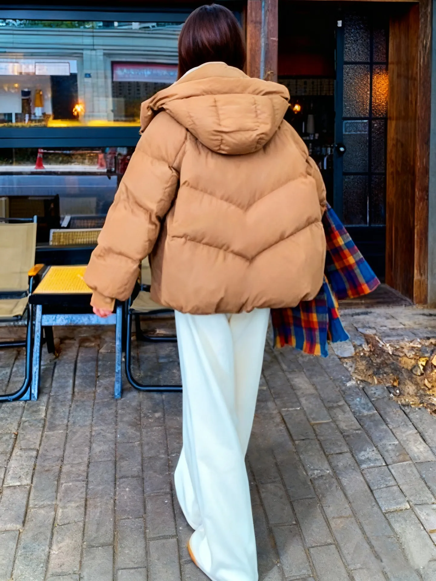 Contrast Puffer Coat | Savana | Bestsellers