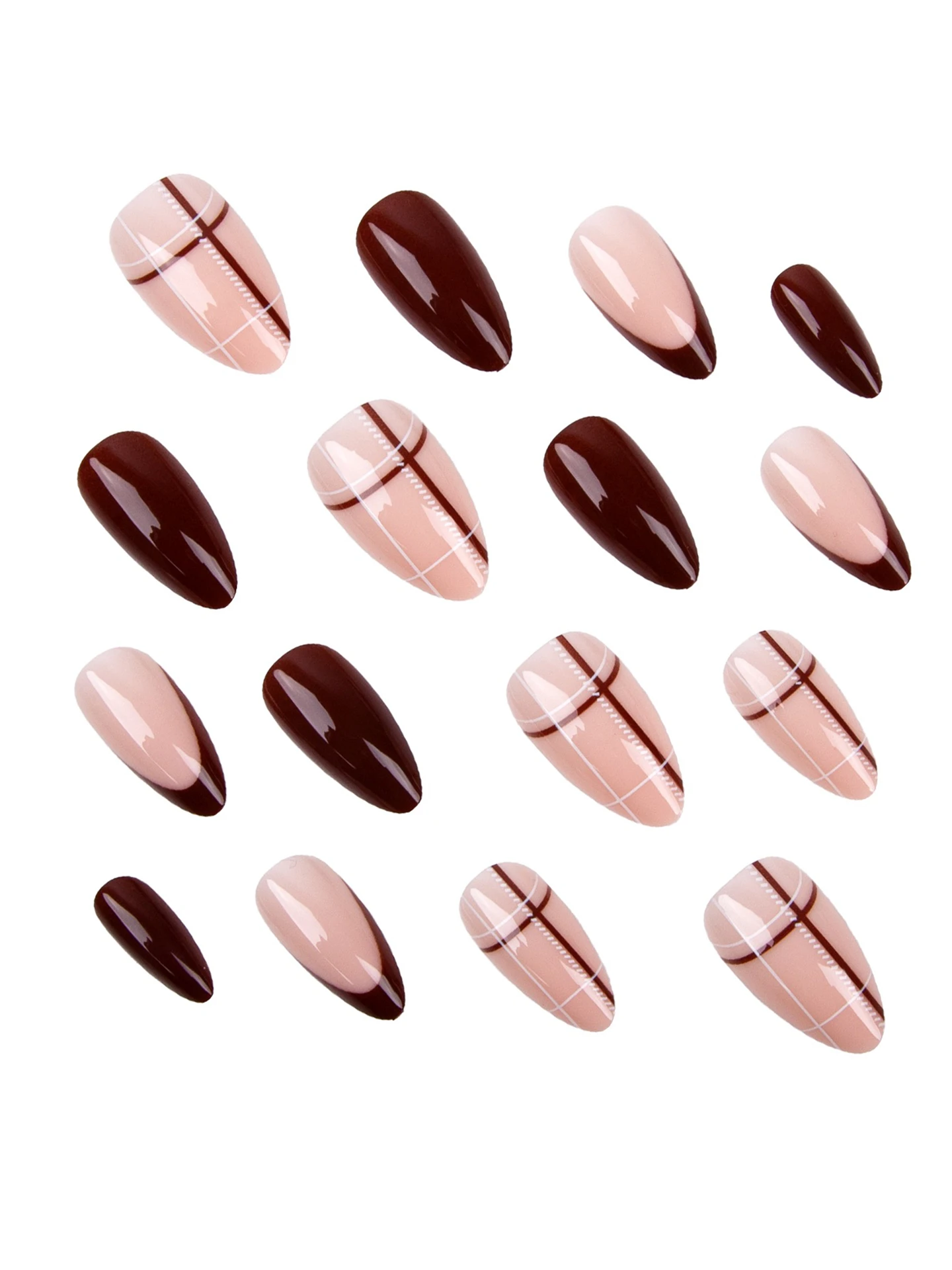 Color Block Artificial Nails | Savana | Bestsellers