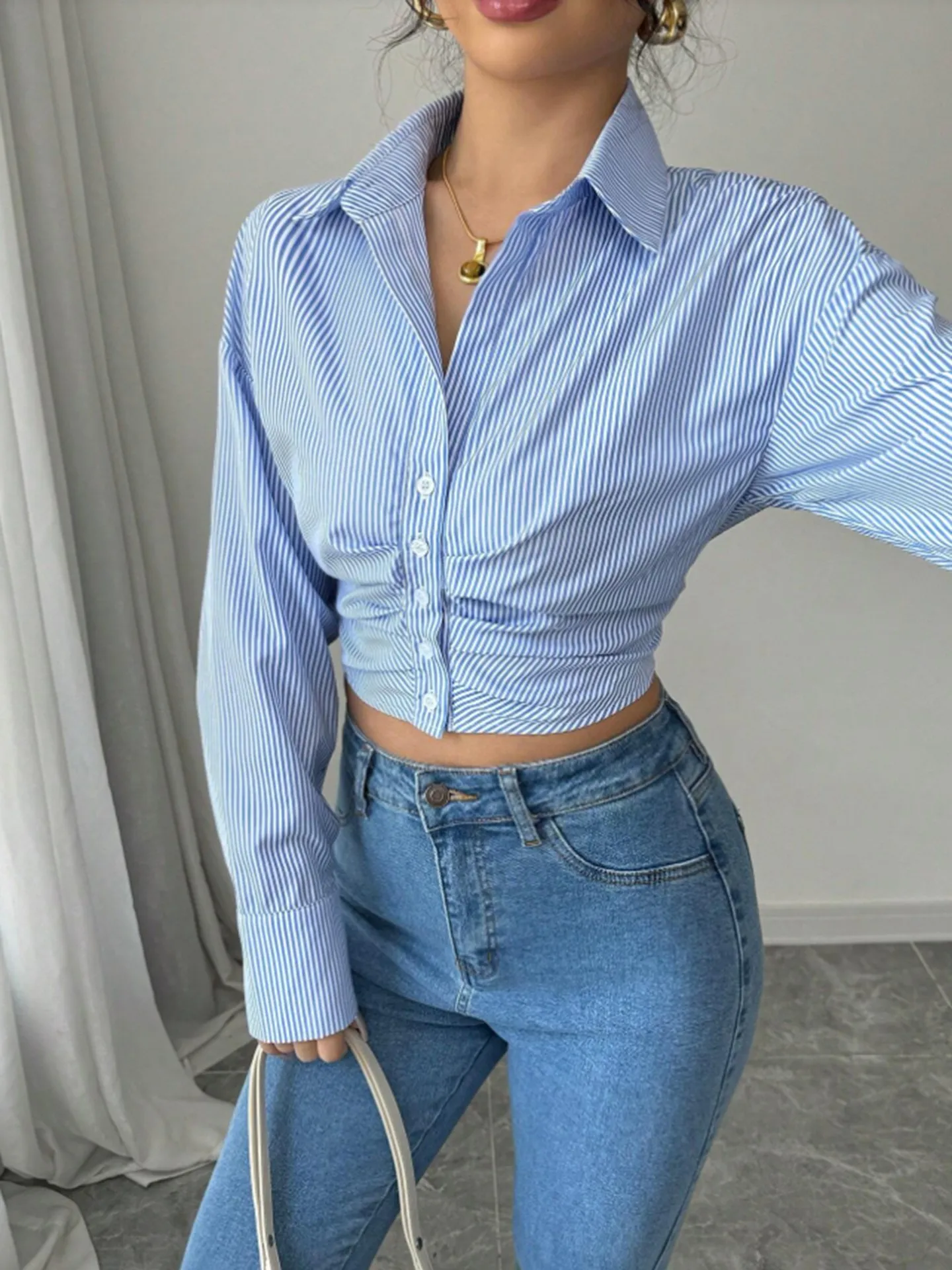 Darted Placket Blouse | Savana | Bestsellers