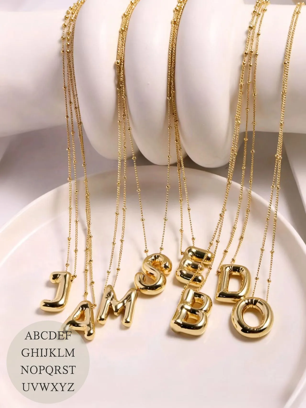 Alphabet Artificial jewellery - Pendant Necklace | Savana | Bestsellers