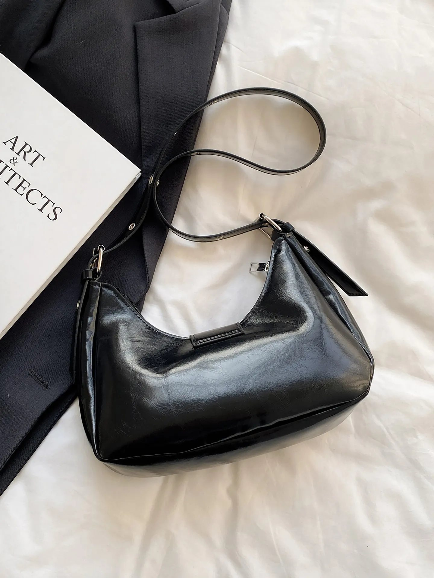 Solid Shoulder Bag | Savana | Bestsellers