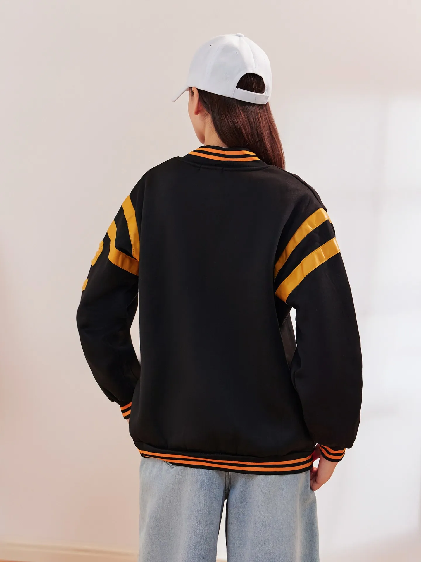 Contrast Bomber Jacket | Savana | Bestsellers