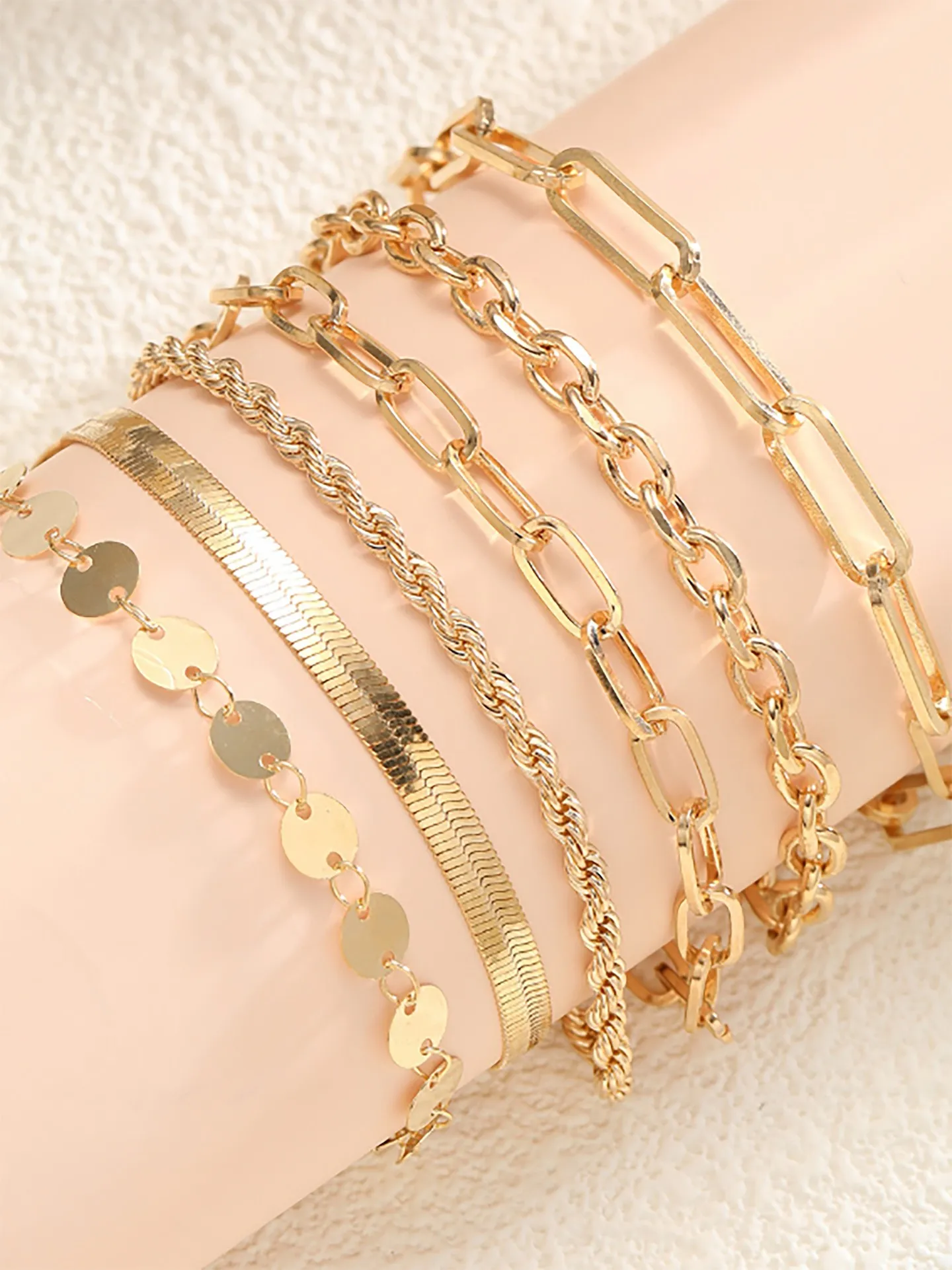 Geometric Bracelet Set | Savana | Bestsellers