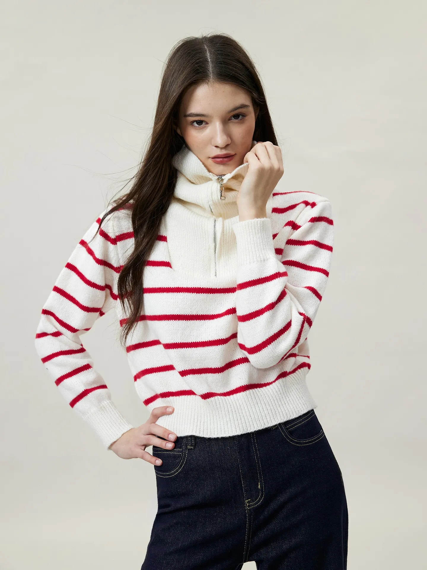 Colour Block Knit Top | Savana | Bestsellers